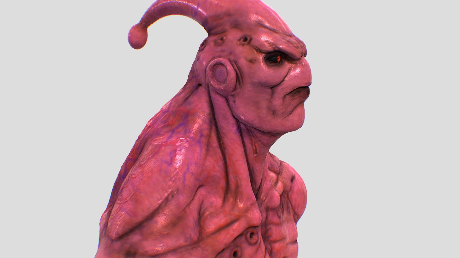 Majin Boo - 3D model by rhuvenciyo [dc0dd59] - Sketchfab