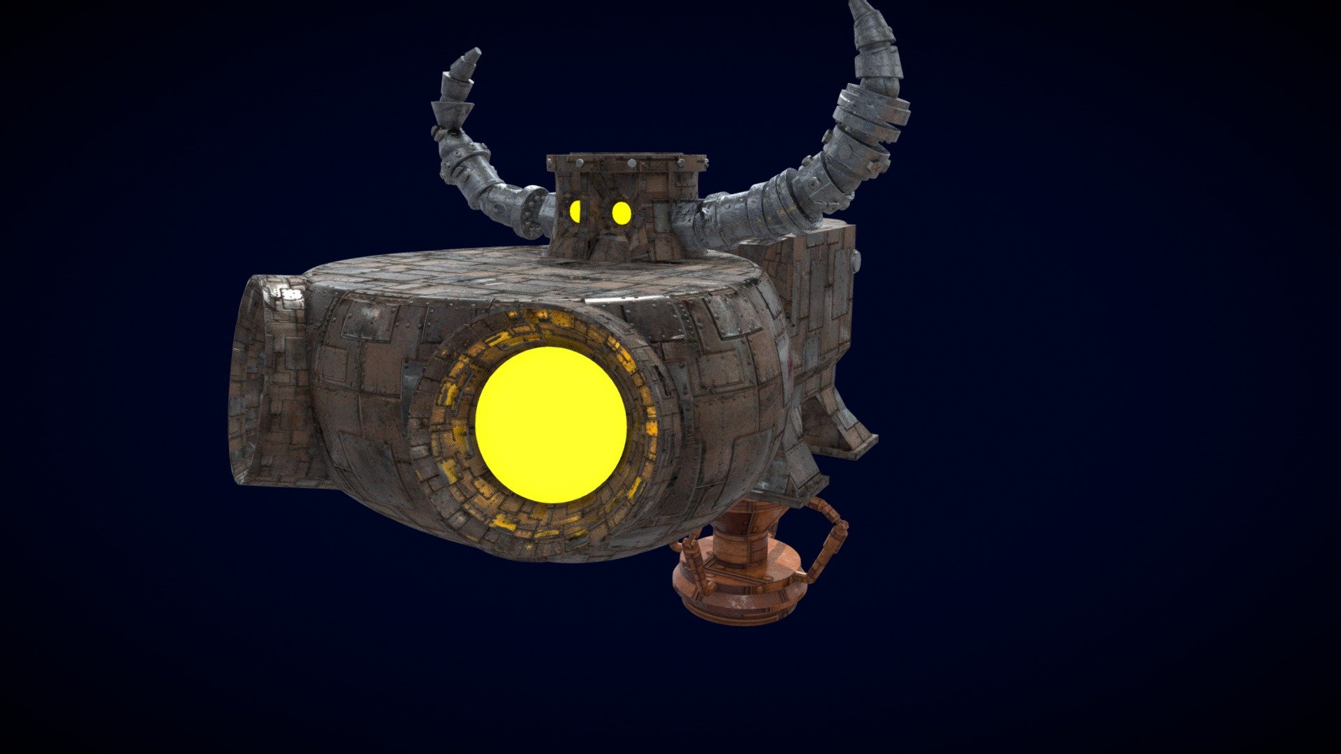 Mechanical bull - 3D model by serrot.di (@Yuly.Castro) [dc0e9f3 ...