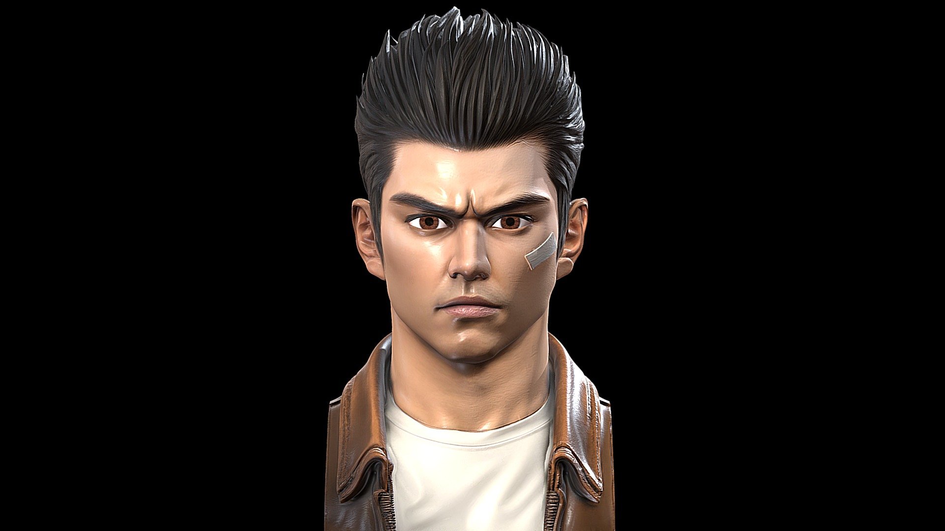 RYO HAZUKI_SHENMUE - Download Free 3D model by Roberto Domínguez ...