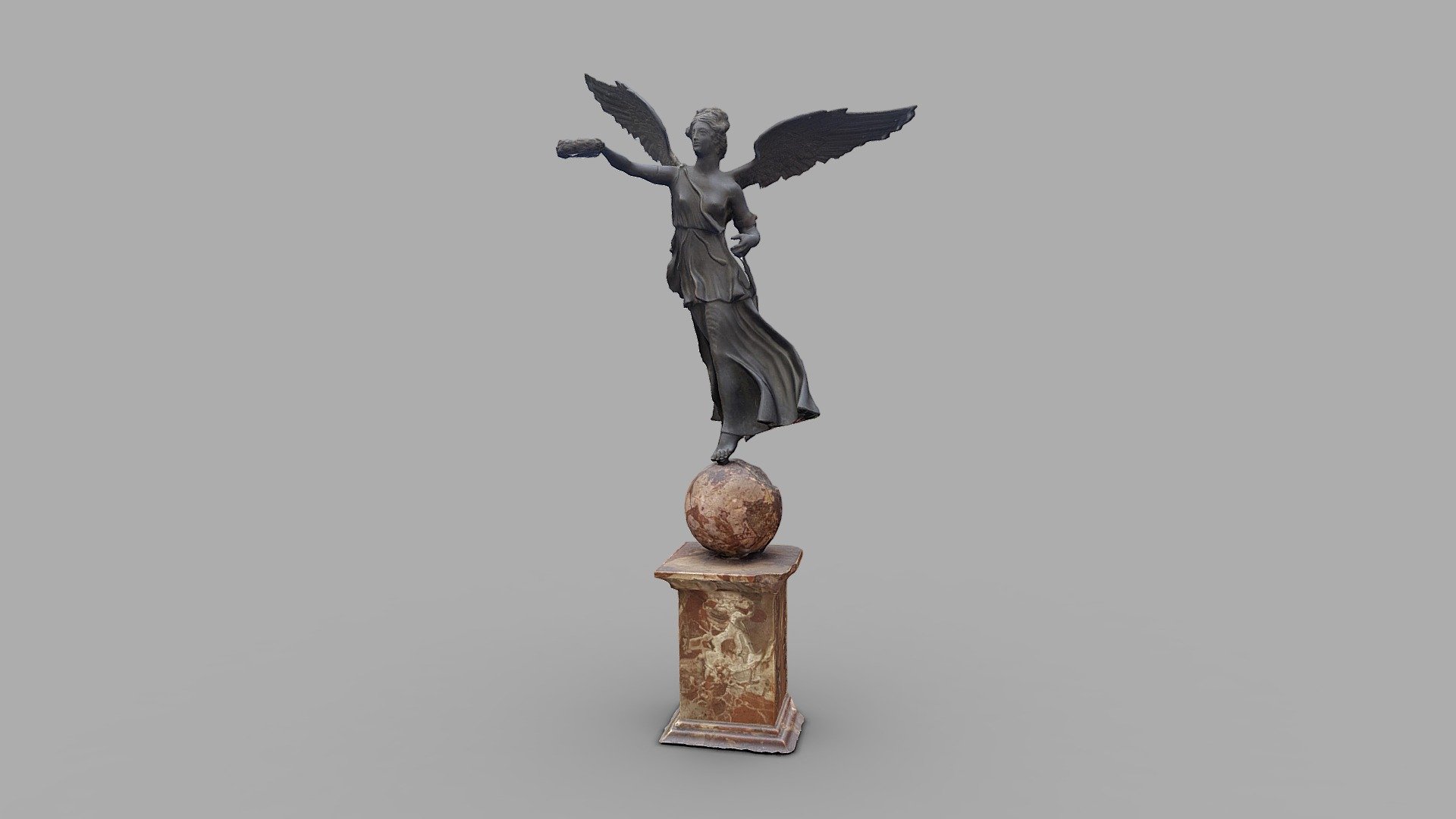 NeoClassical 1950s figure at street market - 3D model by Raiz (@RaizVR ...