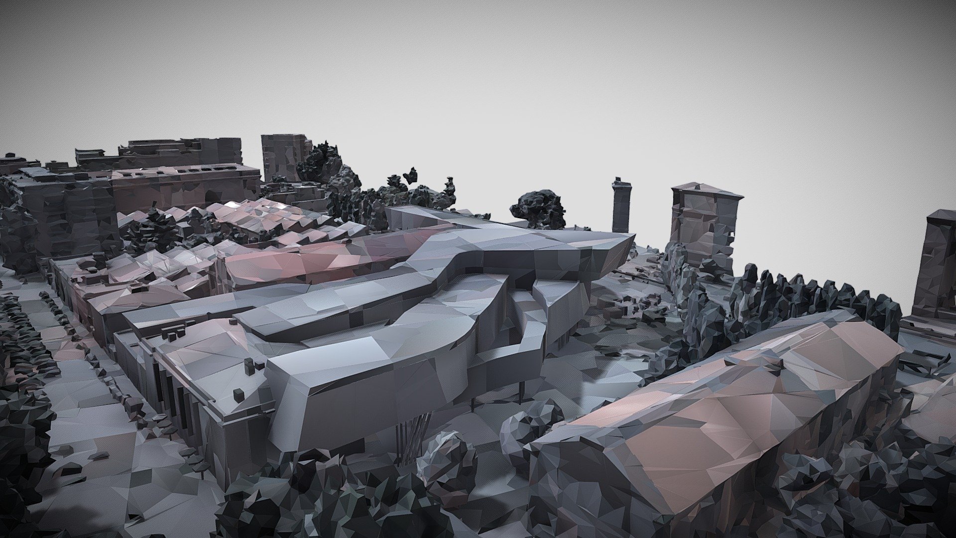 MAXXI - 3D model by mohamedhussien [dc0f8bb] - Sketchfab