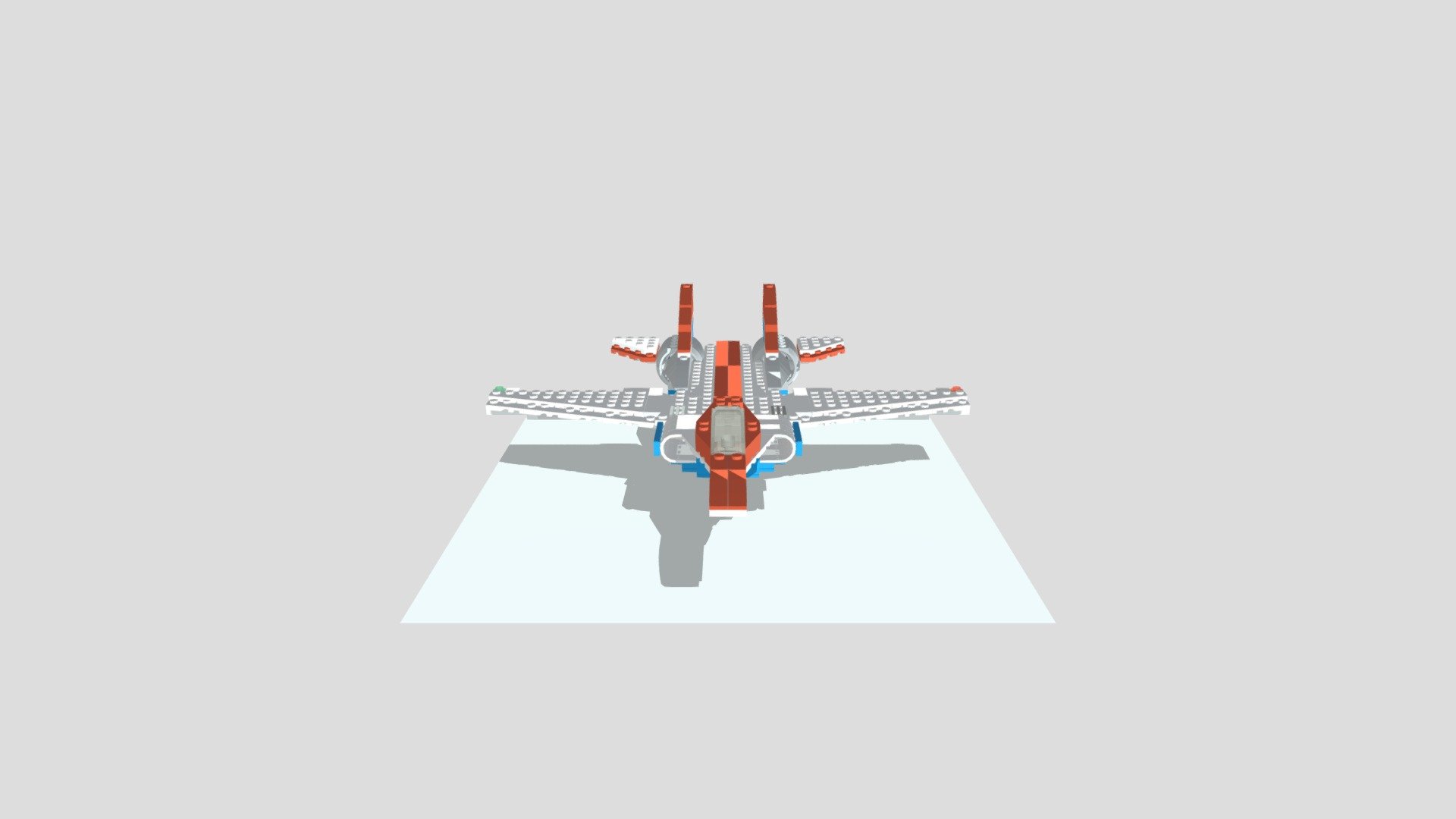 LEGO F-14 - Download Free 3D model by A350-900HQS [dc0f91f] - Sketchfab