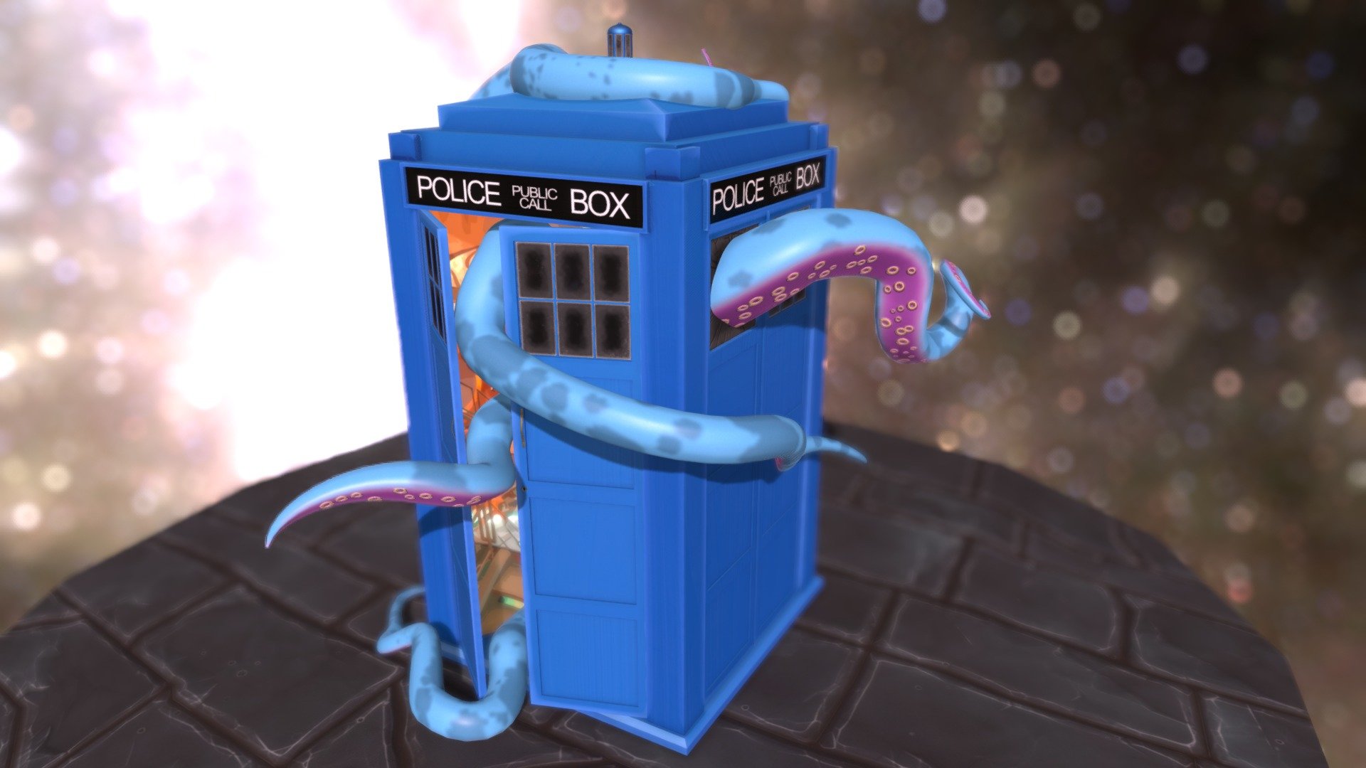 Tardis - 3D model by majada89 [dc10066] - Sketchfab