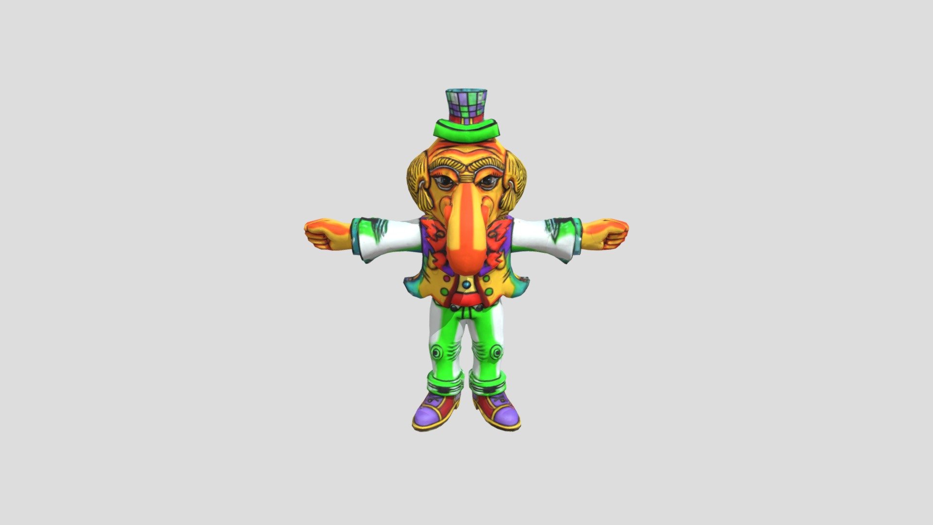 Morfonios T pose - Download Free 3D model by antiskari2001 [dc10bb8 ...
