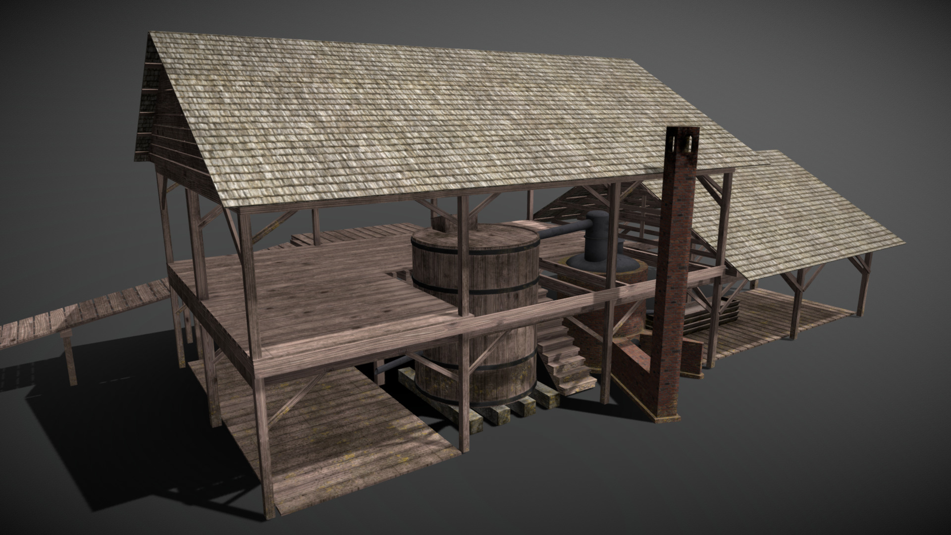 Turpentine Still - 3D model by Edward González-Tennant ...