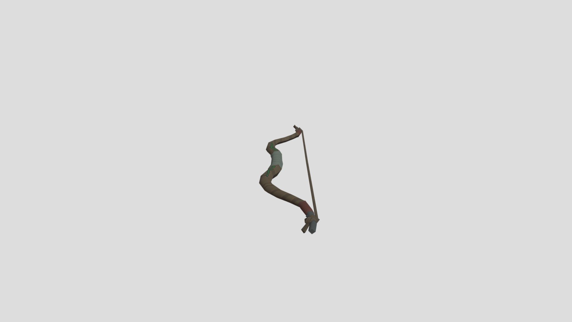 Wooden Bow - Download Free 3D model by Tigerar1 (@allanromanreyes ...