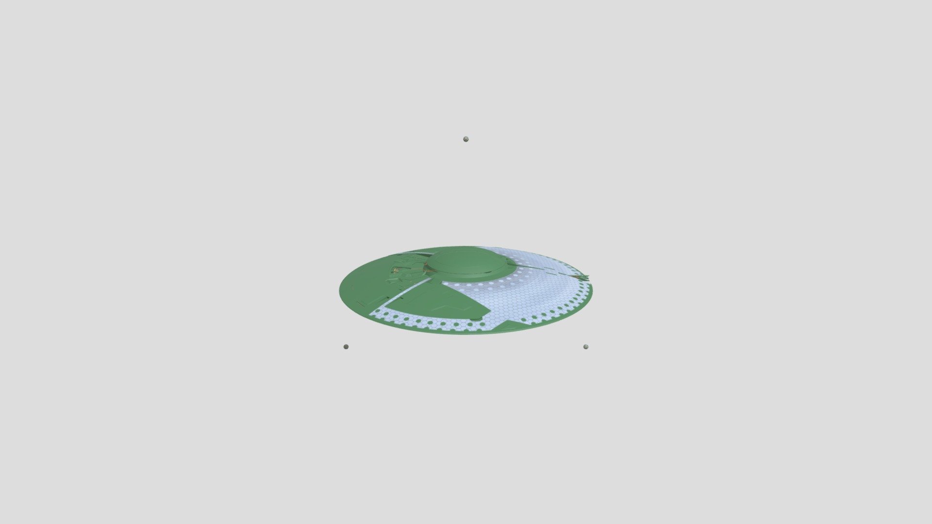 ufo - Download Free 3D model by aurelianospannk [dc1254e] - Sketchfab