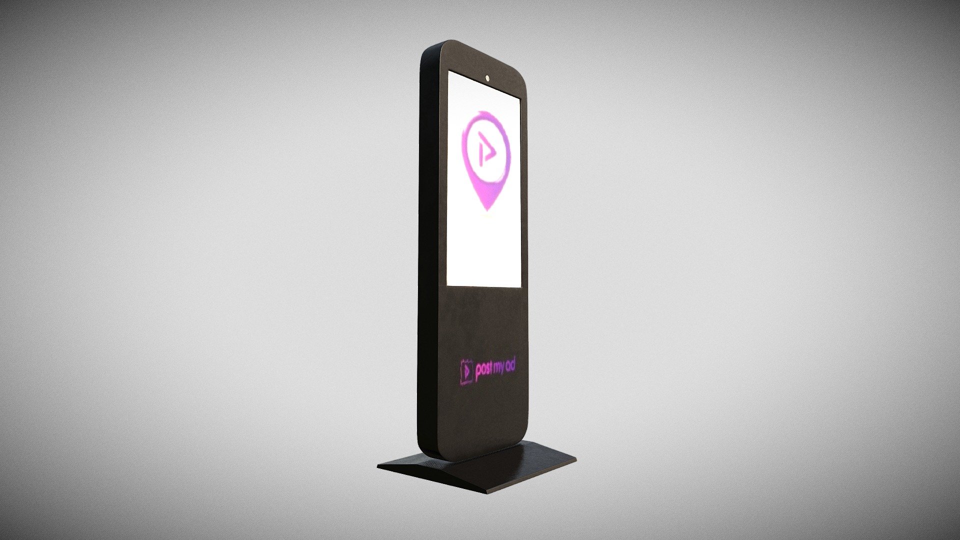 Advertising Vertical Stand - 3D model by vivek.j (@ibvivekjain ...