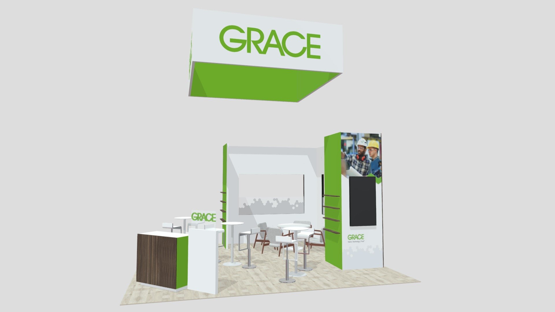 W.R. Grace - 3D model by HatchExhibits [dc14f55] - Sketchfab