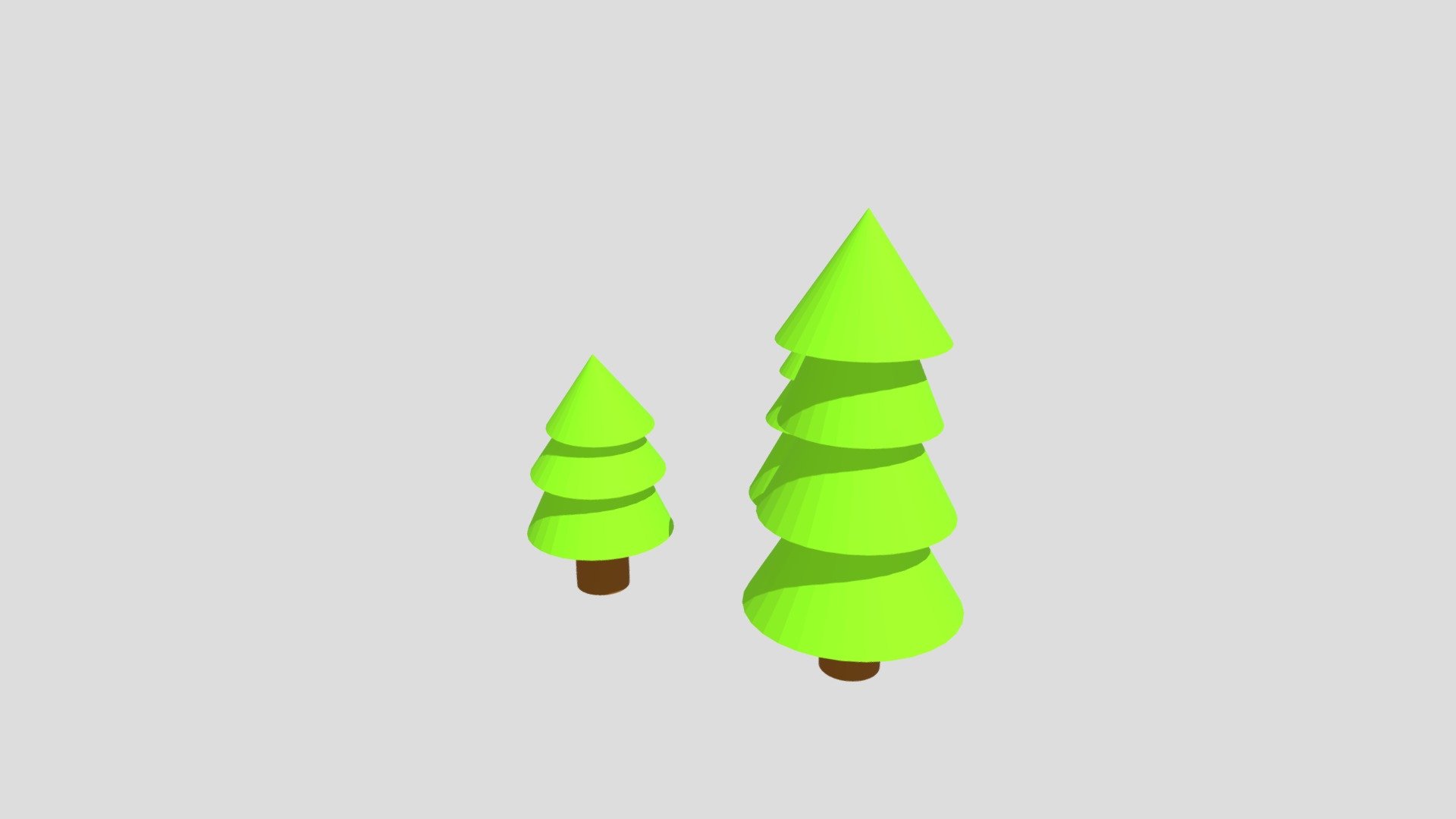 Christmas Tree Simple Low poly - Download Free 3D model by InfDev ...