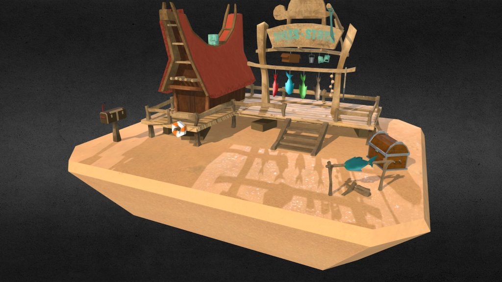 Small Environment - 3D model by Miles (@littlemeacham) [dc1674e ...