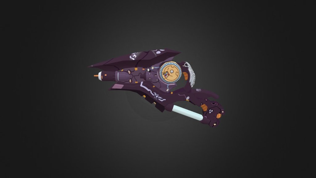 Fantastical Weapon - 3D model by zerosalie [dc1a98d] - Sketchfab