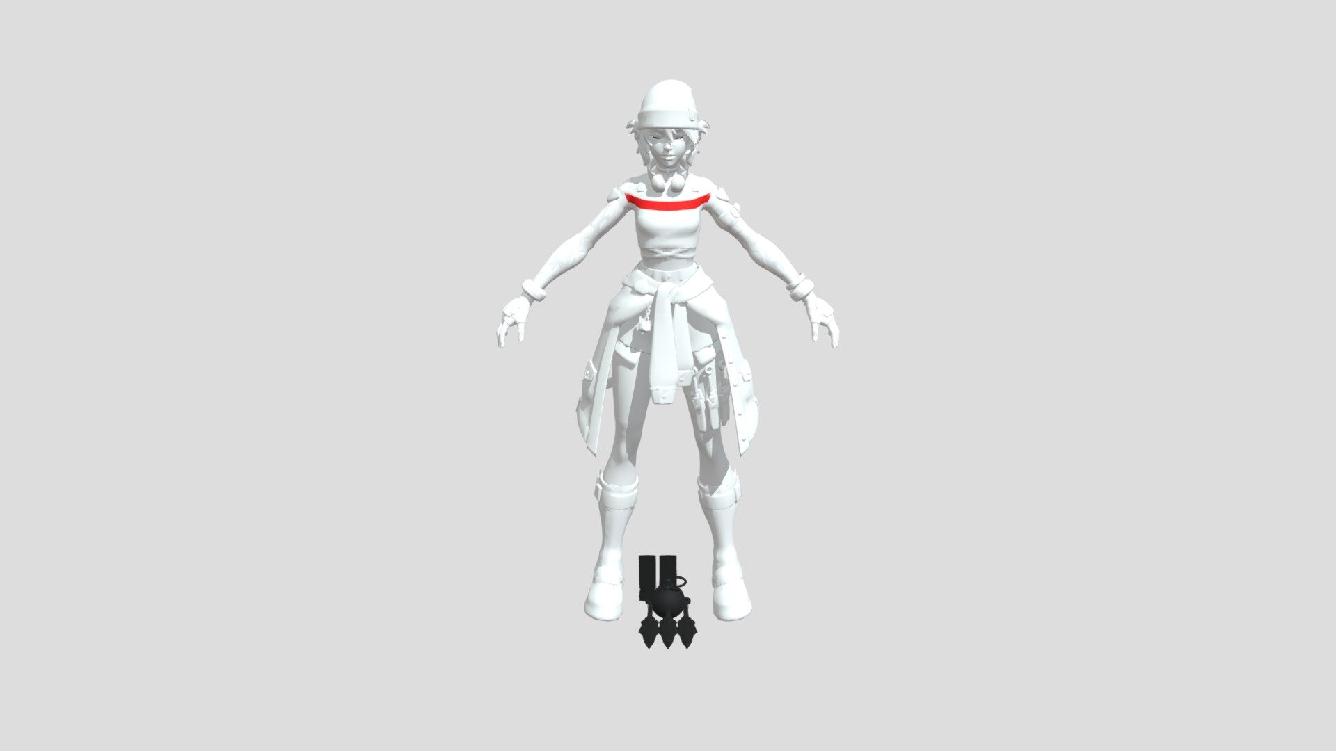 Kiriko ANTIFRAGILE Kira Kira - Download Free 3D model by AngelGamar ...