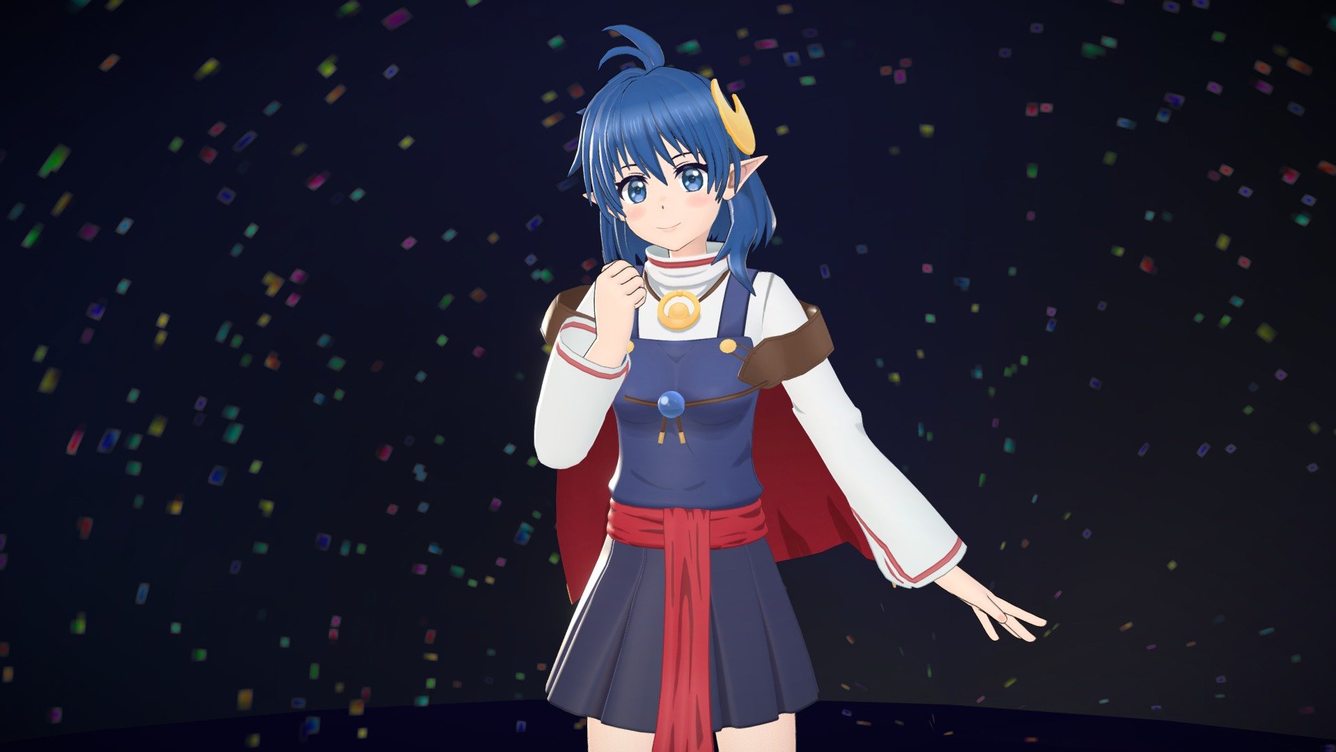 Rena Lanford (Star Ocean : The Second Story) - 3D model by tarako_ko ...