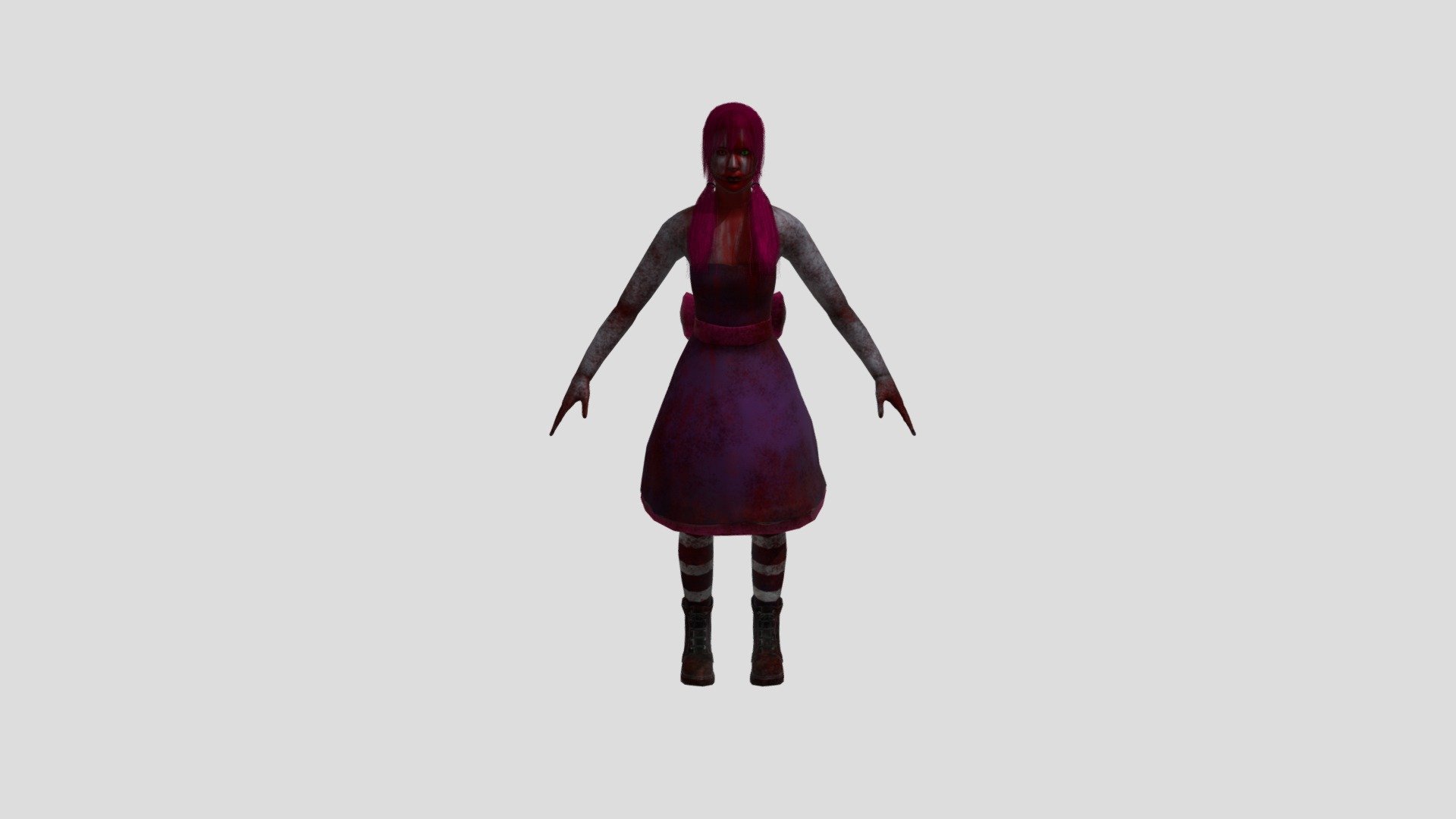DbD inspired Doll Monster (Prestige Skin) - 3D model by Cinnaboop ...