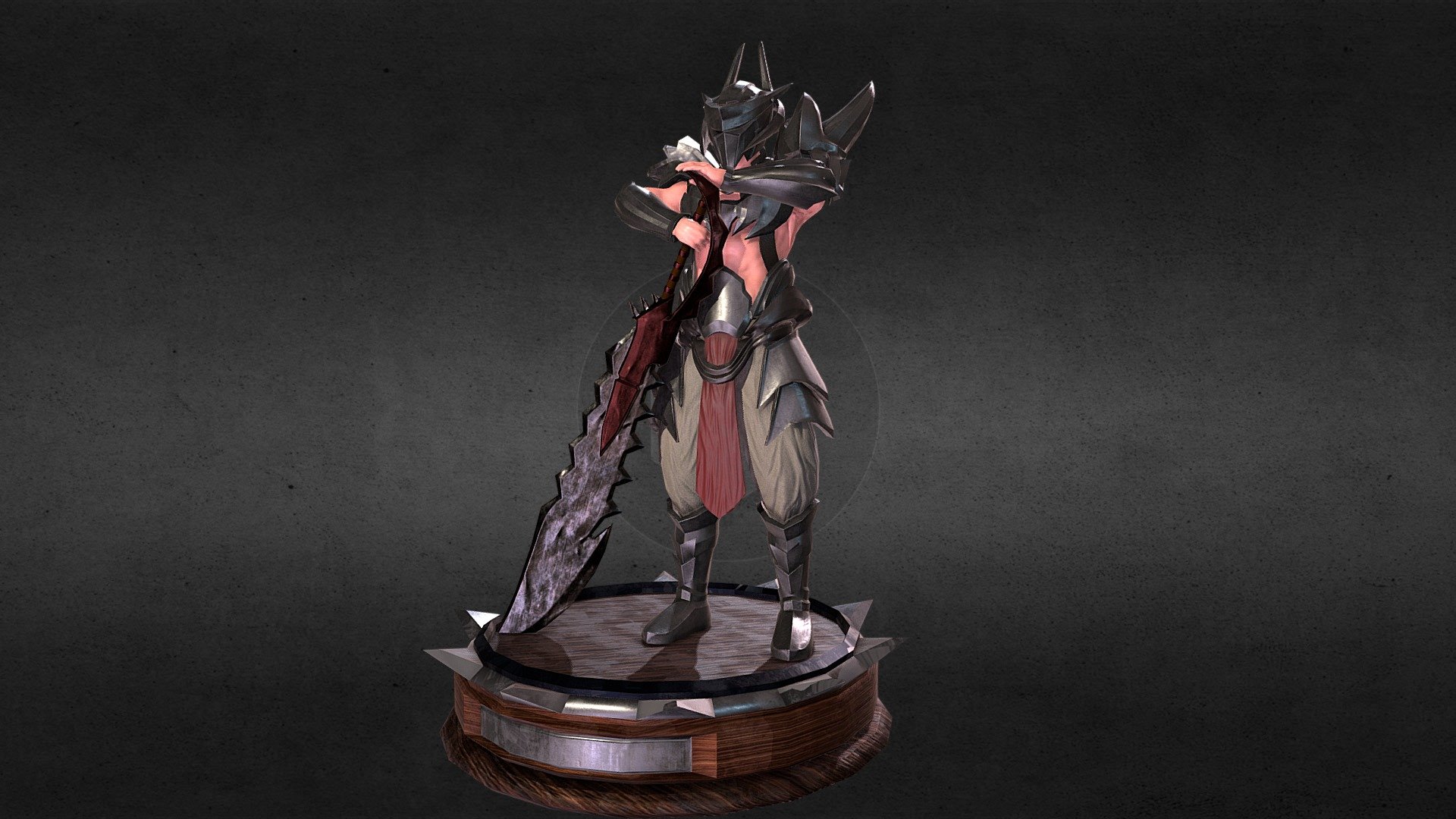 Fantasy Gladiator - 3D model by Luca (@blackace) [dc1cbe5] - Sketchfab