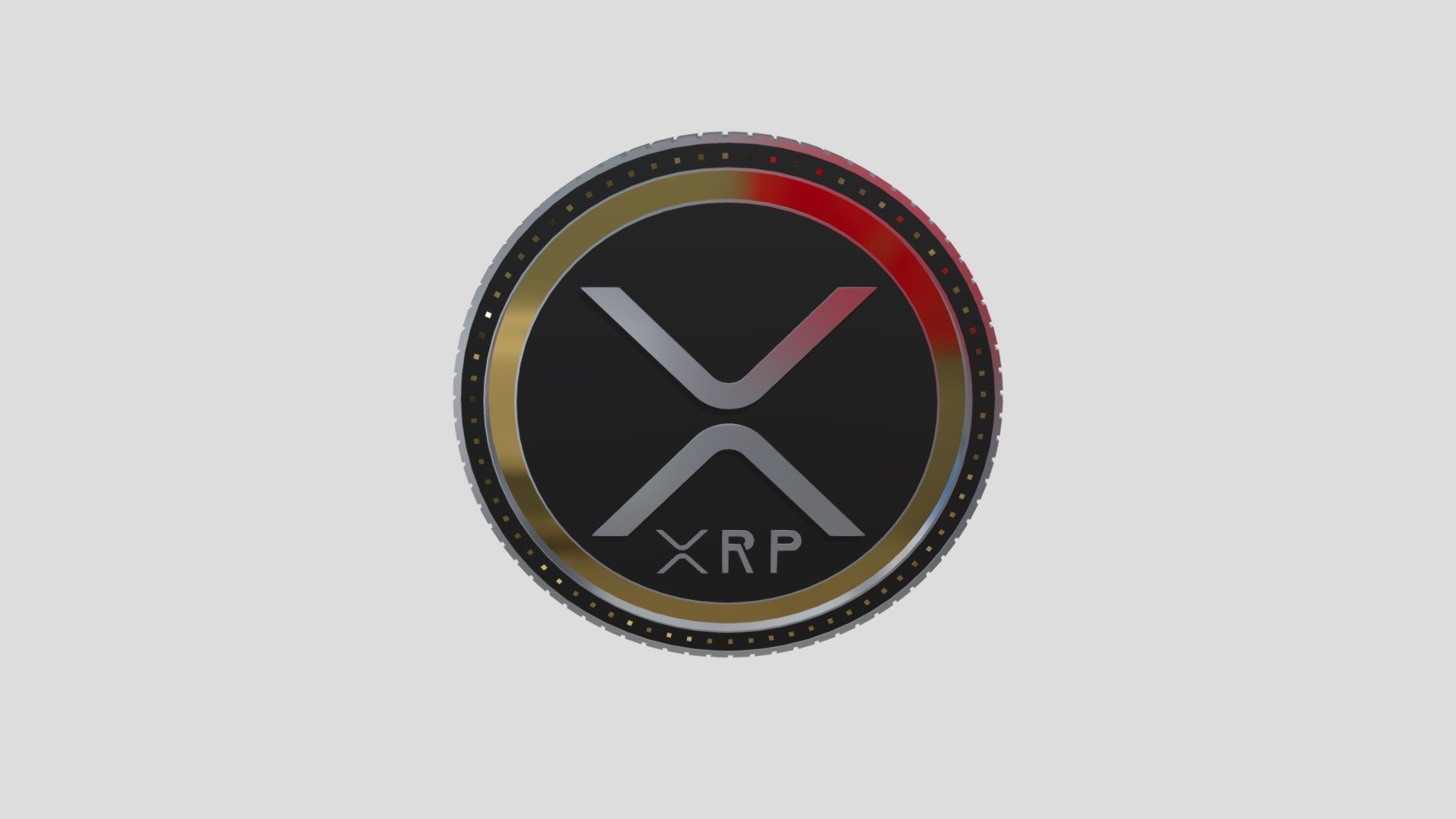 Ripple XRP Coin USDZ Model - 3D model by dapponline [dc1e285] - Sketchfab