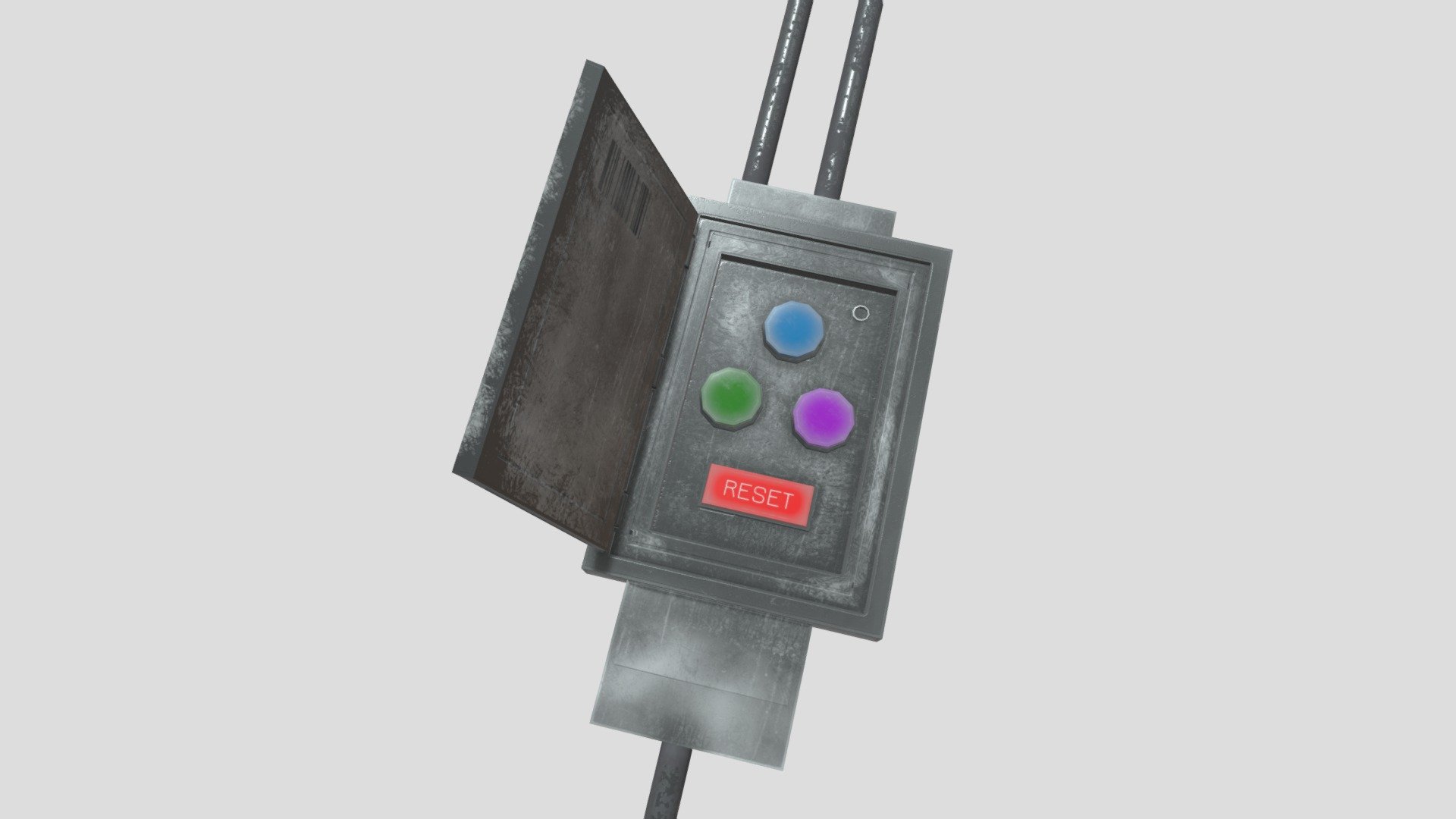 Button Console - 3D model by Charlotte Atwill (@atwillc) [dc1f309 ...