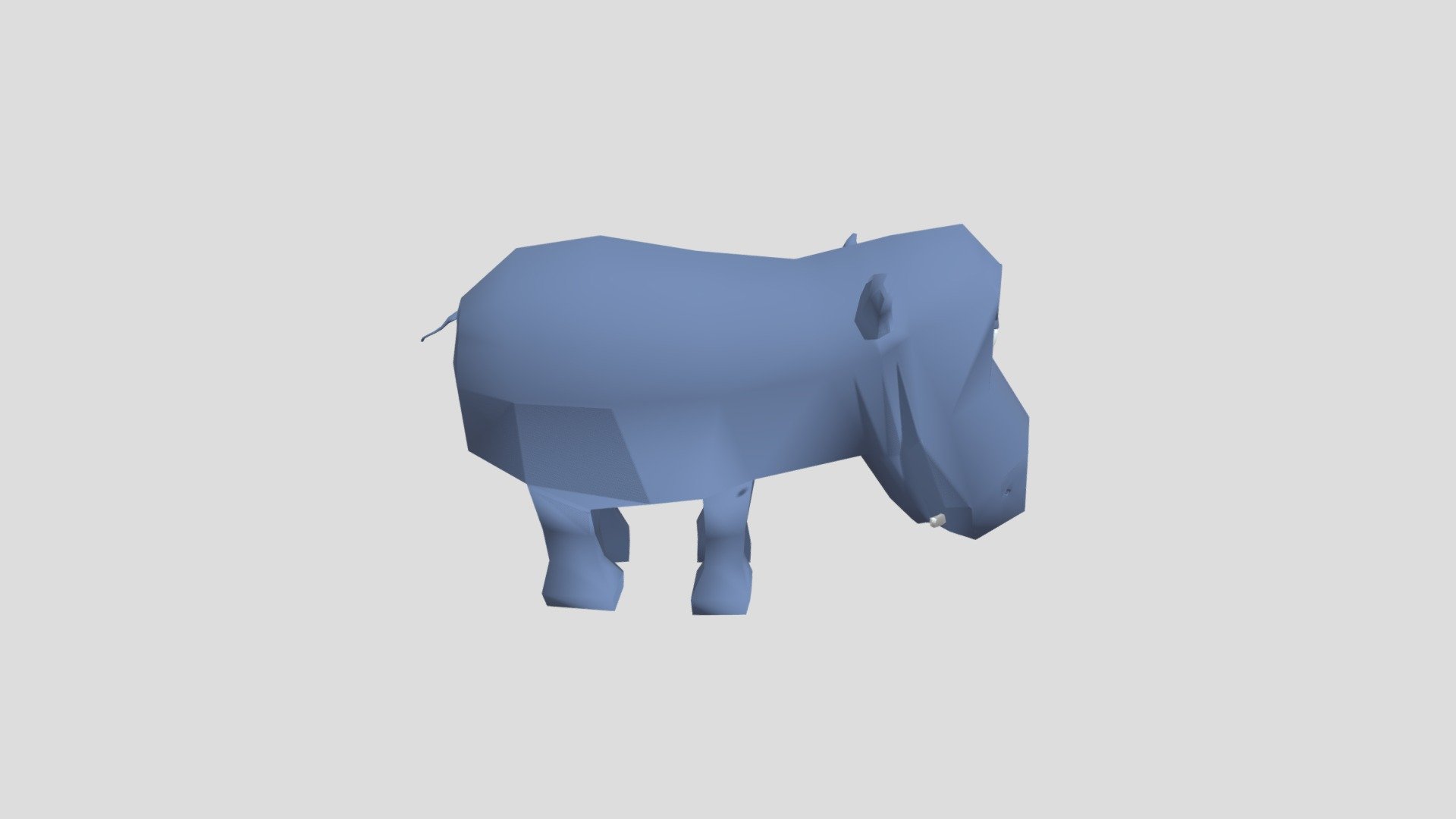 Hippo - 3D model by a.arafat (@tylmnop) [dc1f830] - Sketchfab