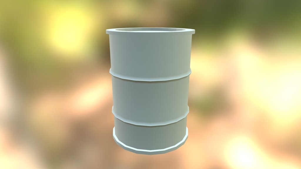 Closed Barrel - 3D model by Beth-Wright [dc20748] - Sketchfab