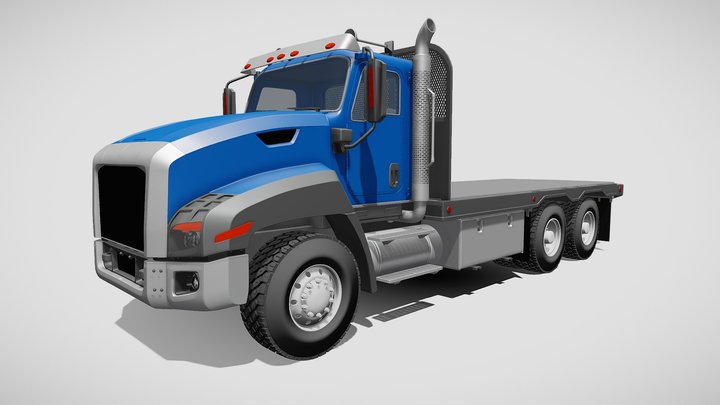 Flat-bed 3D models - Sketchfab