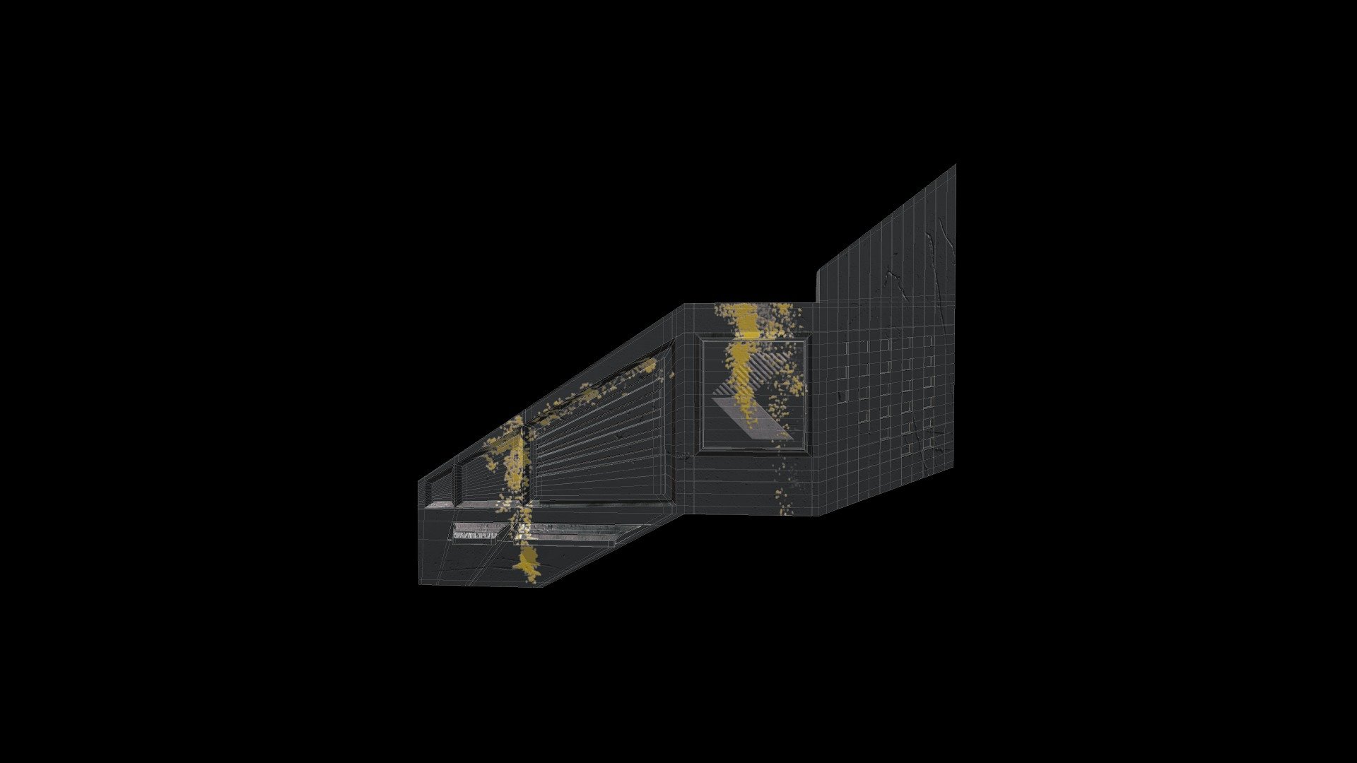 Metal Wall Asset Sci-Fi - 3D model by ancabadut [dc2169b] - Sketchfab