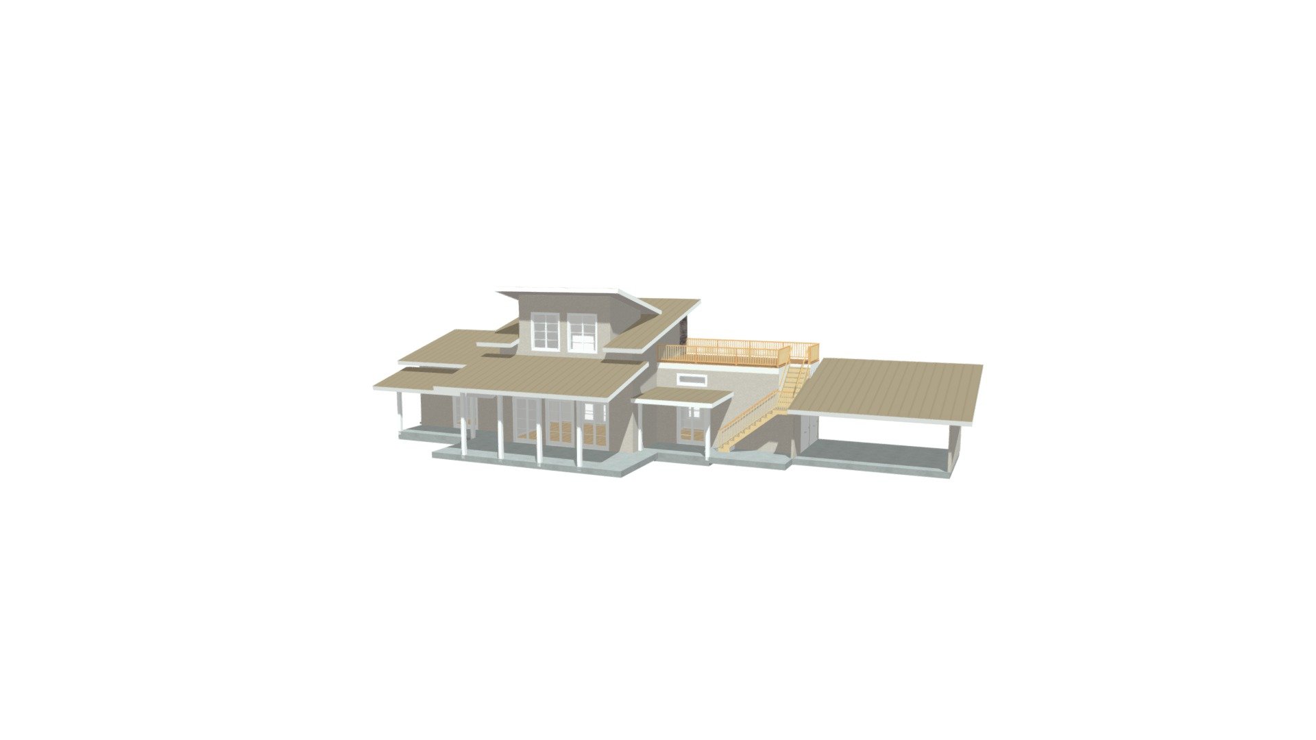 e-1 KEHALEA PL - LOT 17 MAIN HOUSE - 3D model by Pro Draft, Inc ...