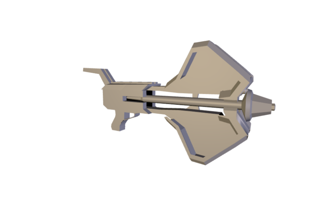 blaster unfinished - 3D model by armani.dyer-miller [dc24dd5] - Sketchfab