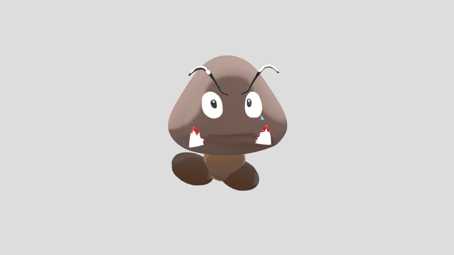 Goomba - 3D model by damiencfs [dc24ea9] - Sketchfab