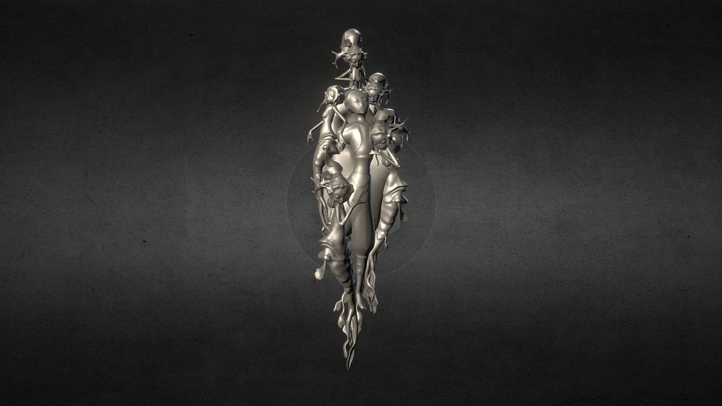 Drowning Man - 3D model by oddgrain [dc26778] - Sketchfab
