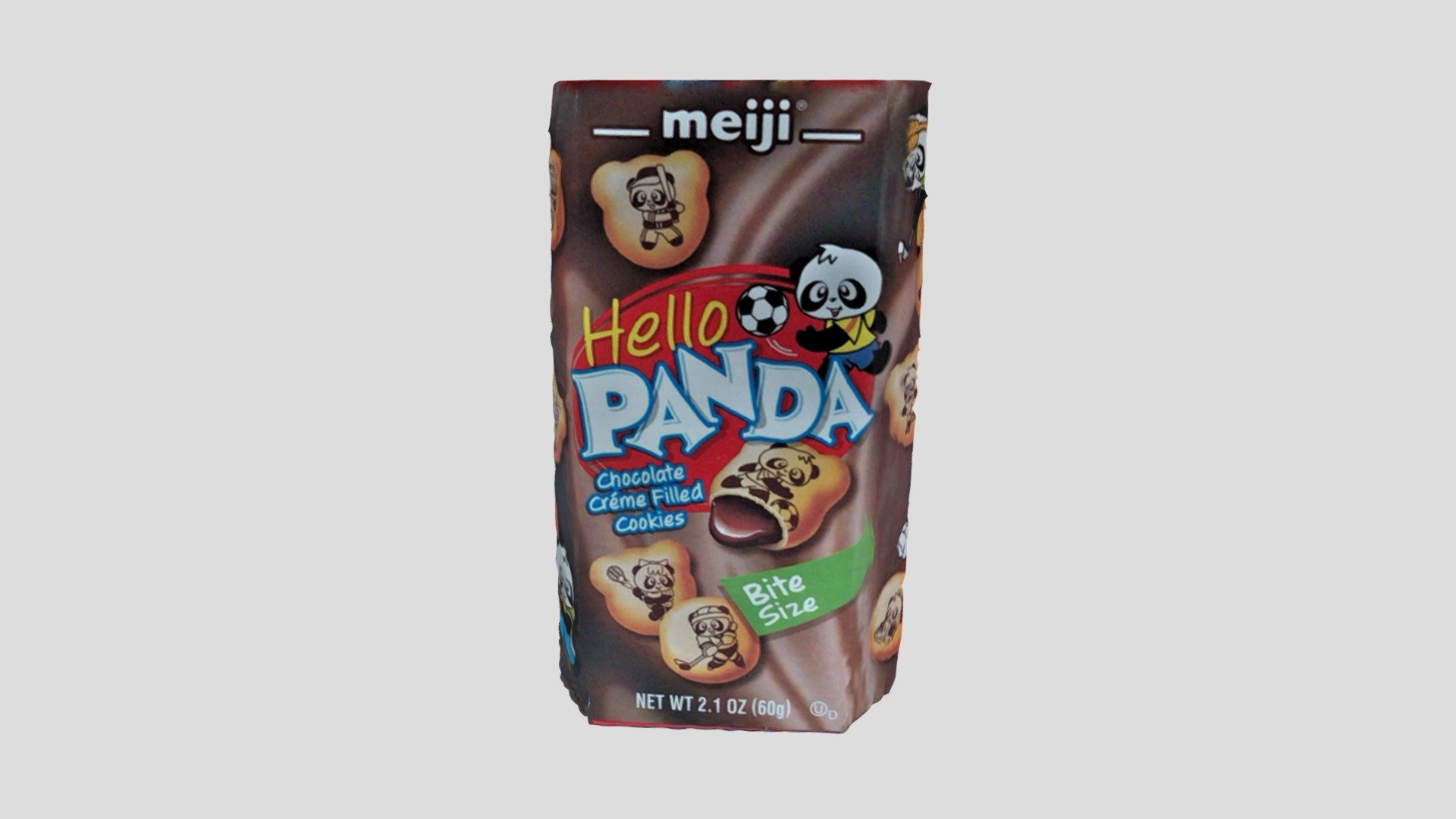 Meiji - Hello Panda box - 3D model by Ryan Goldberg (@ryangoldberg ...
