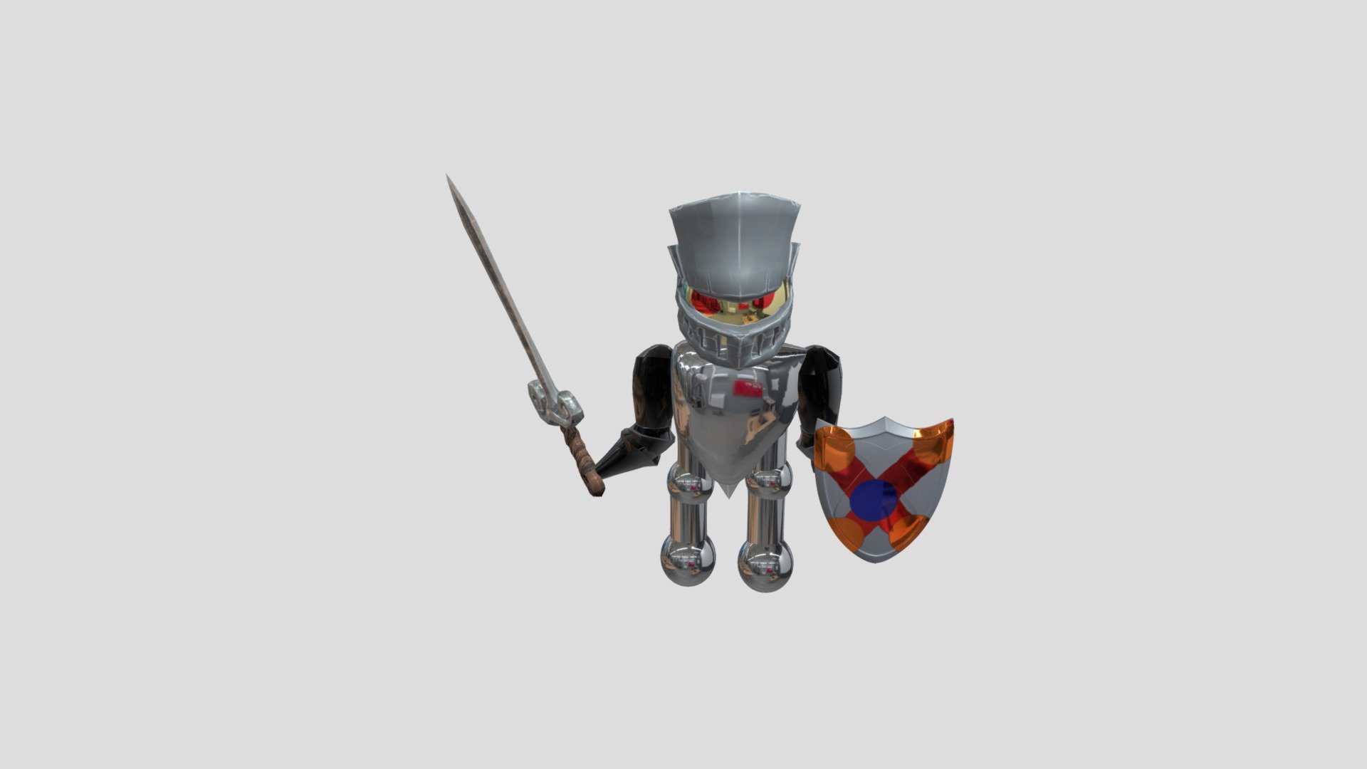 Knight - 3D model by MonkeyChi34 [dc28bad] - Sketchfab