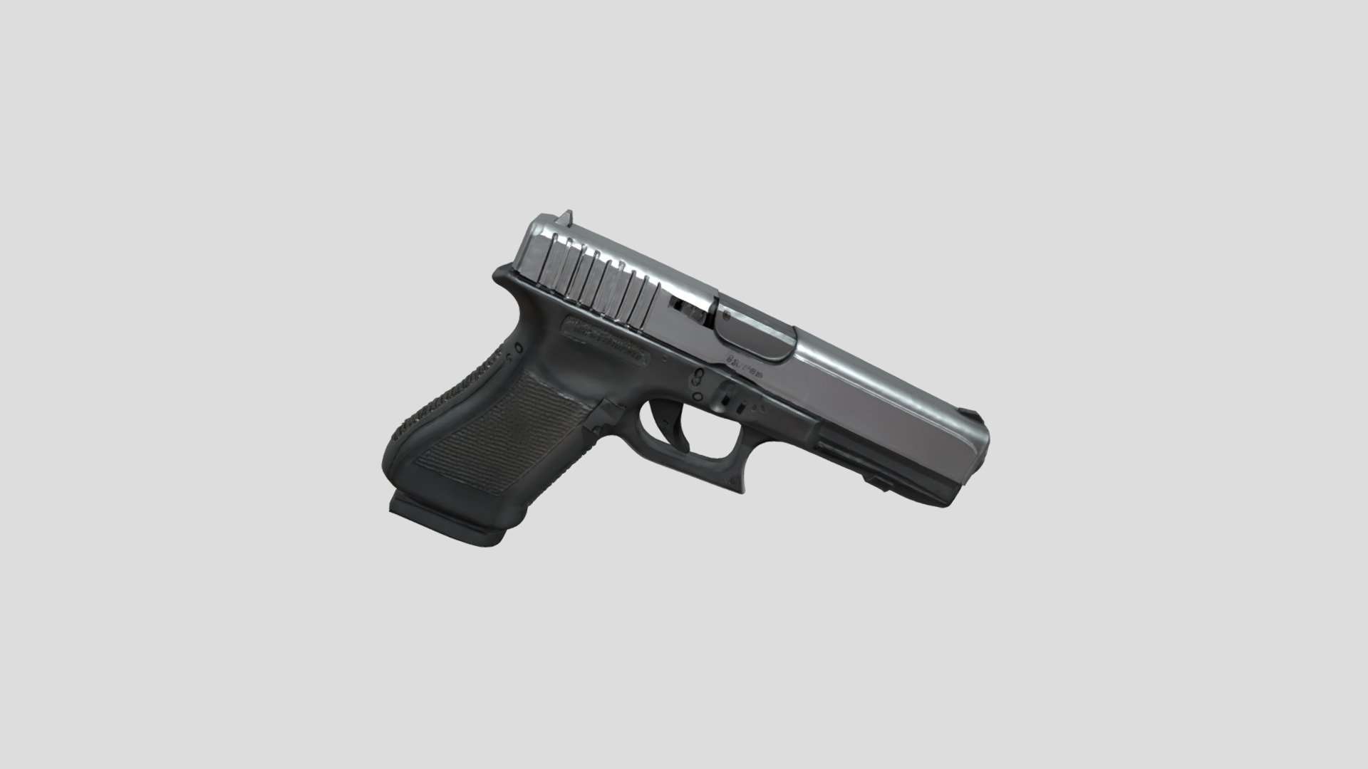 A Gun - Download Free 3D model by 3D Artist (@dog29032013) [dc28bba ...