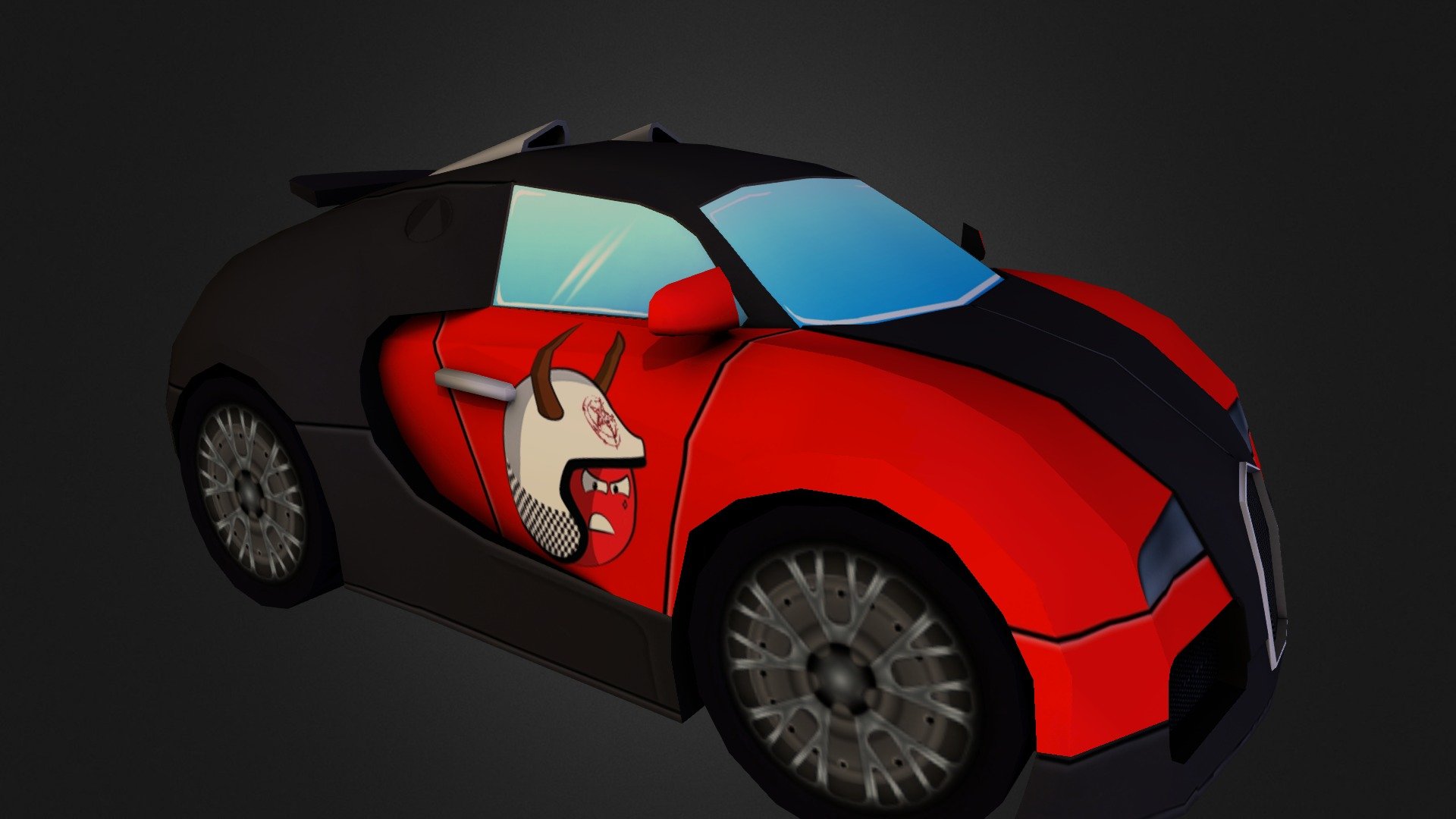 Nugatti Beyron - 3D model by Axle (@axle.drahcir) [dc2acba] - Sketchfab