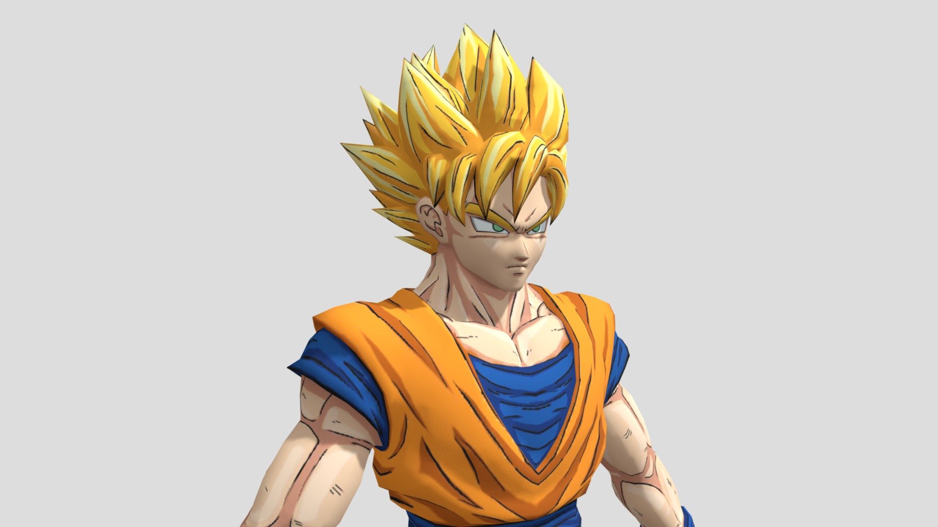 Goku - Download Free 3D model by Superfamicom (@ruizruizharry) [dc2ae65 ...
