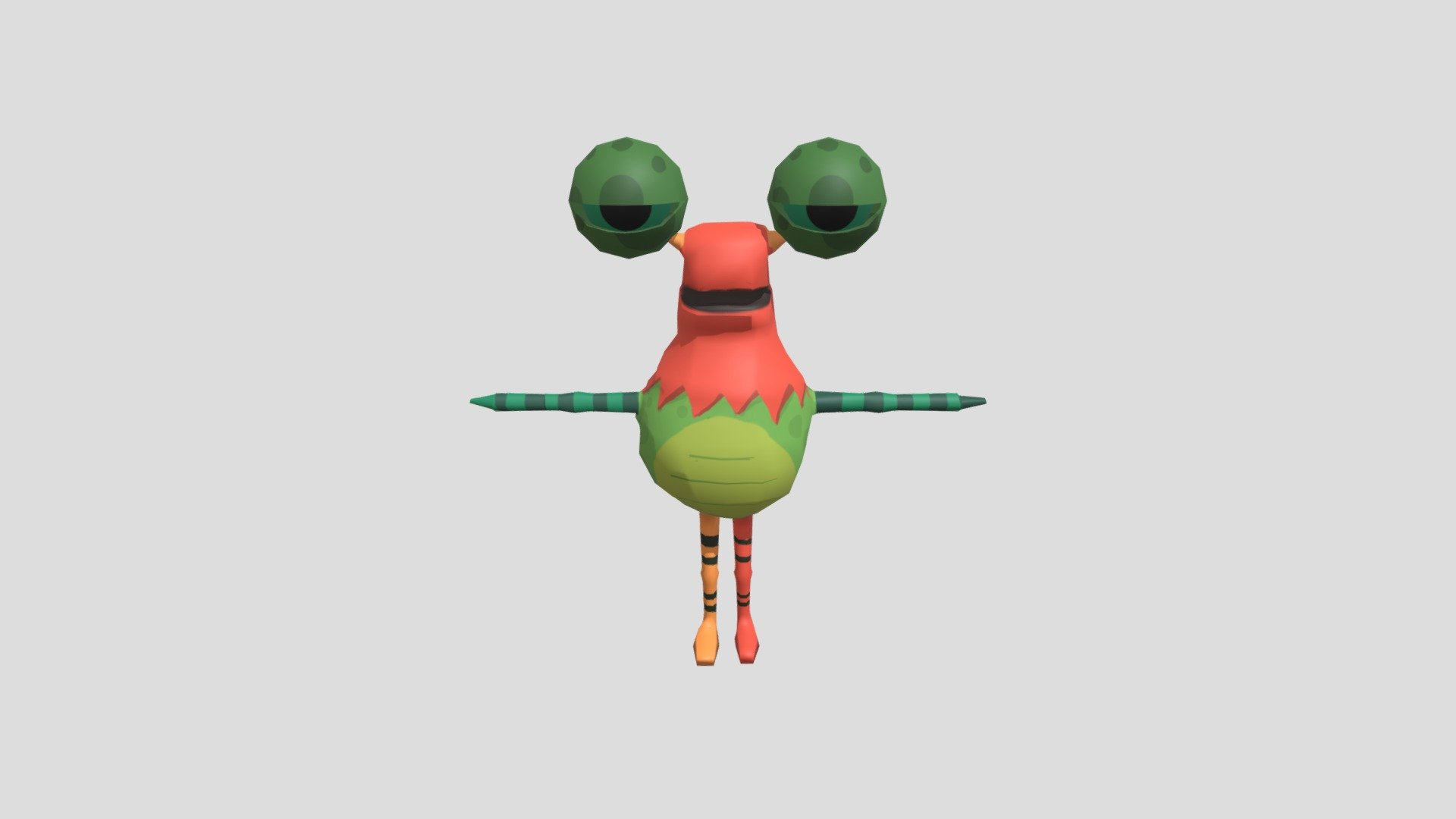 Monster Model - 3D model by Elvey Mensah-Afram (@Elvey) [dc2b4aa ...