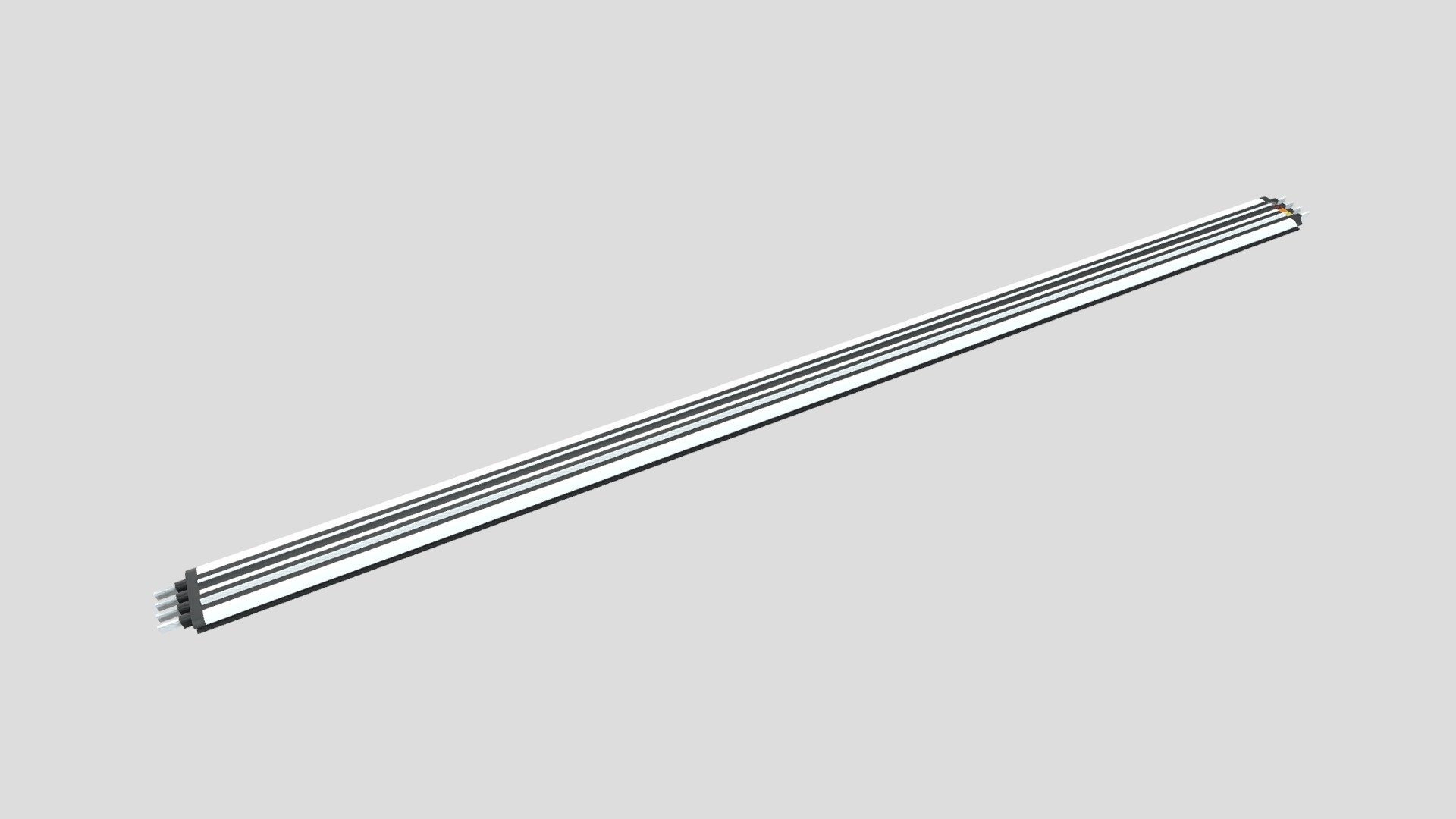 250A Tpon - Liebert Busway Feeder, 12 ft - 3D model by Vertiv [dc2b653 ...