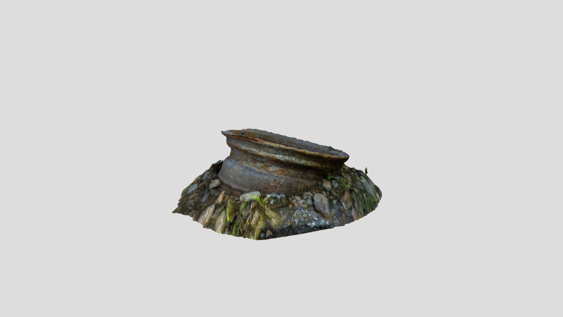 Rusted Wheel 0001 - Buy Royalty Free 3D model by PixelCount [dc2c324 ...
