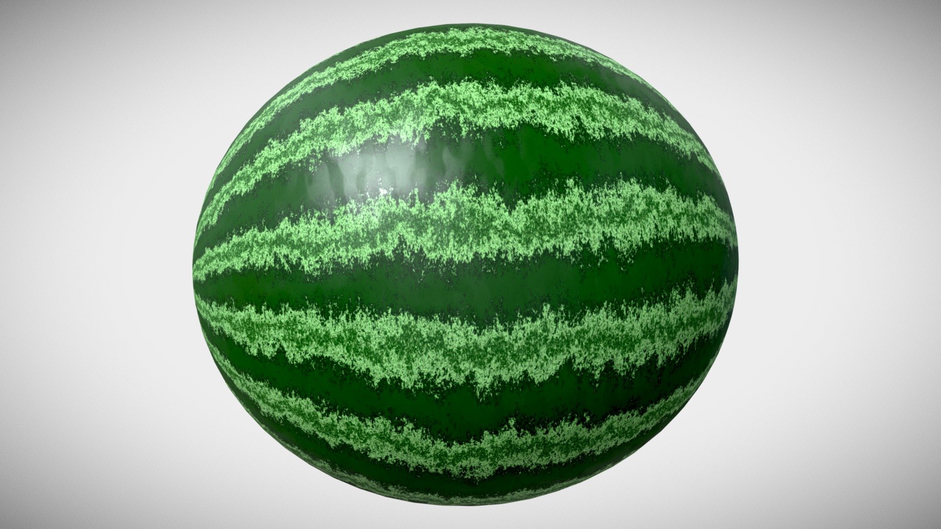 Low-Poly Watermelon - Buy Royalty Free 3D model by Bim44 [dc2c83a ...
