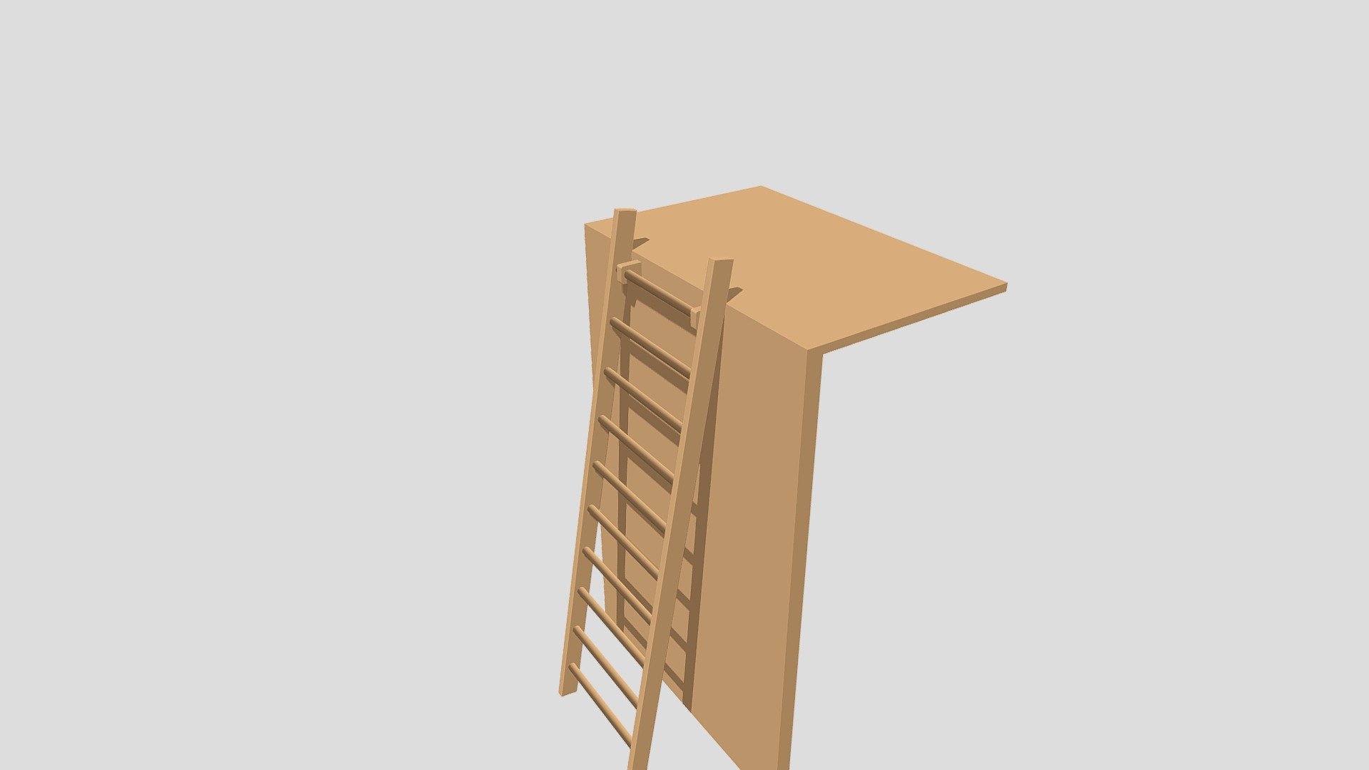 Ladder-S - Download Free 3D model by zemitisk [dc2d392] - Sketchfab