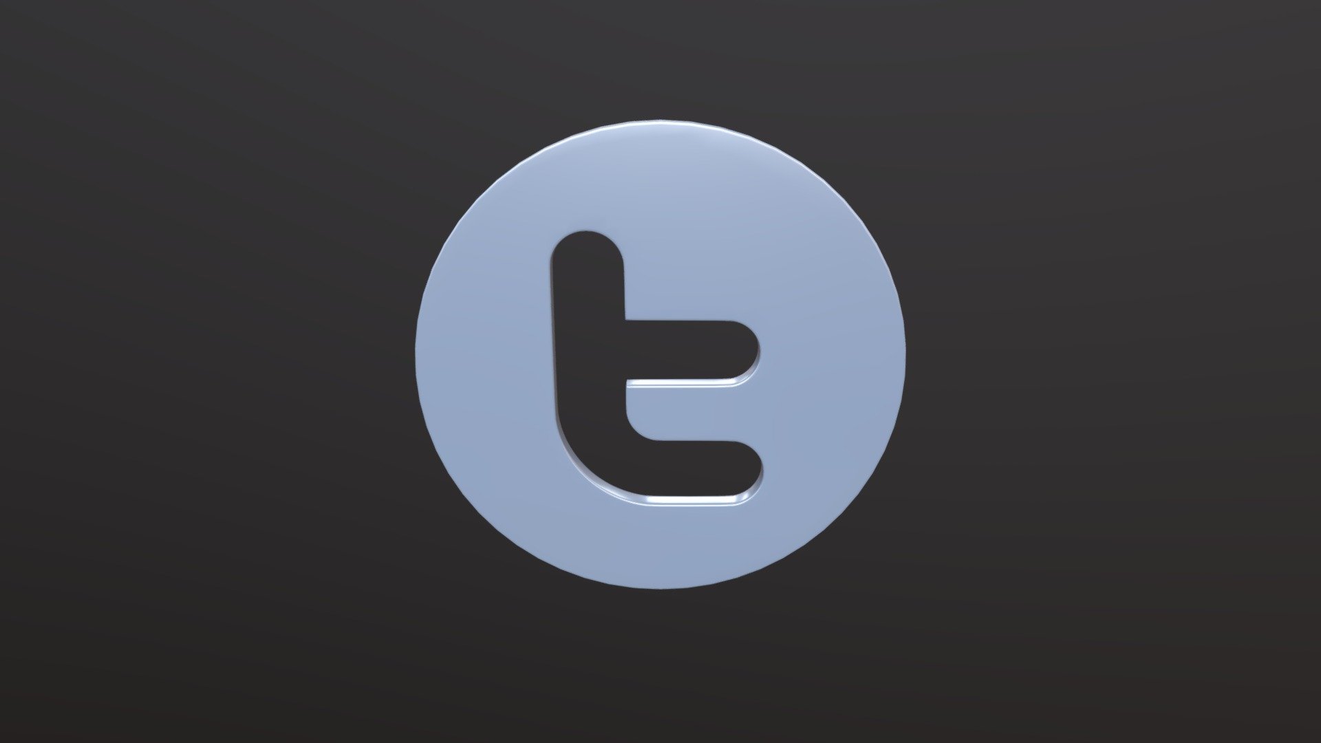 Twitter T 3d Powerpoint Icon - 3D model by BenGrieb [dc2d80e] - Sketchfab