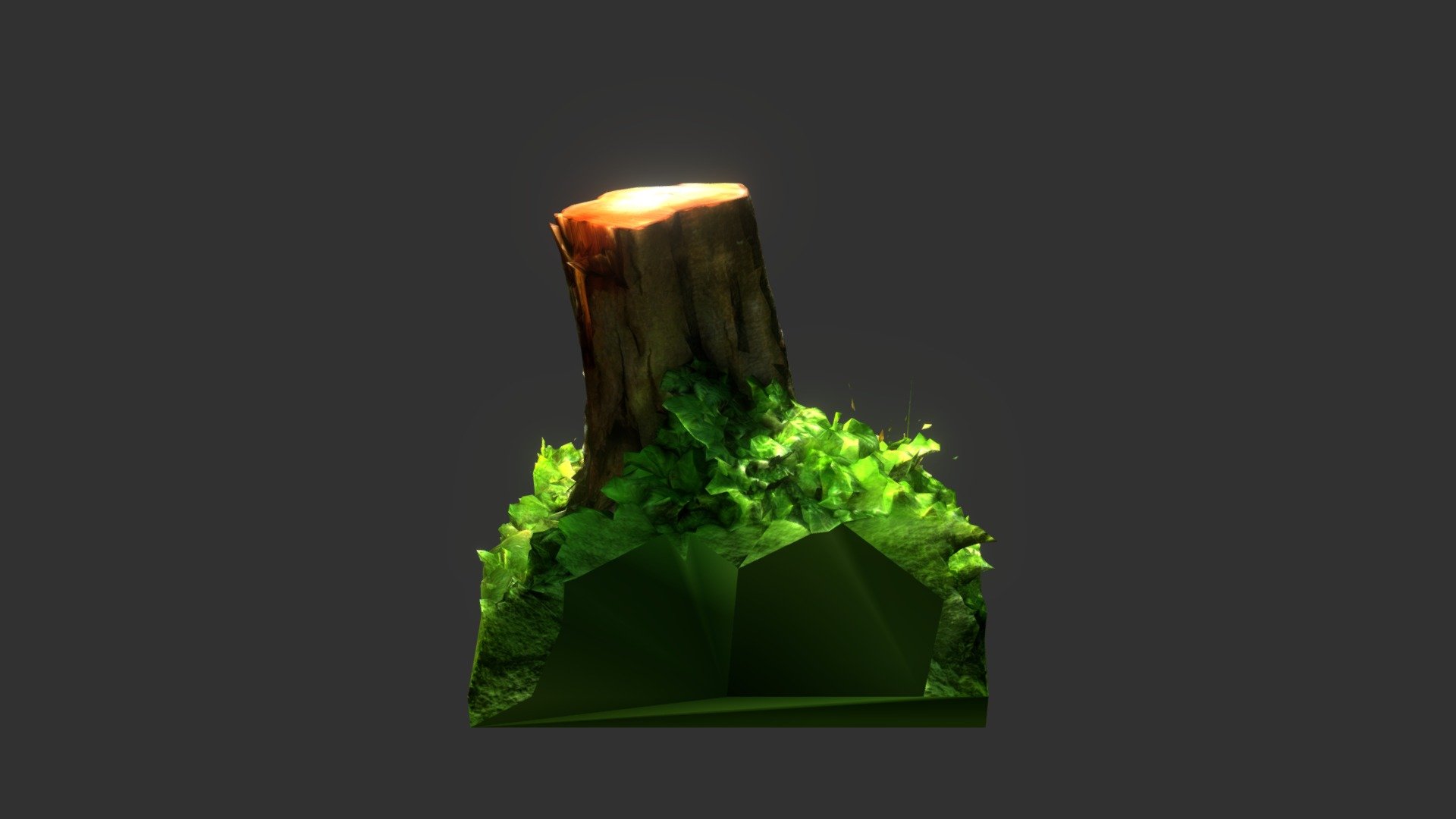 Tree trunk model A - LOD1 - 3D model by jevistudios (@je-vi) [dc2dff8 ...