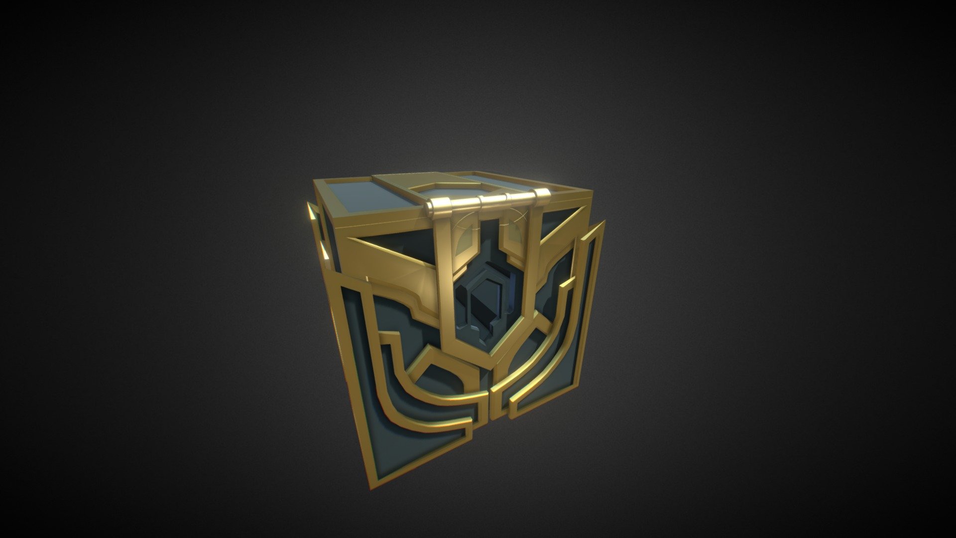 HextechChest sketchfab - Download Free 3D model by TimothyWasTaken ...
