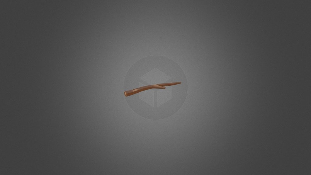 Low Poly Branch - 3D model by Francisco (@fragh) [dc2ea72] - Sketchfab