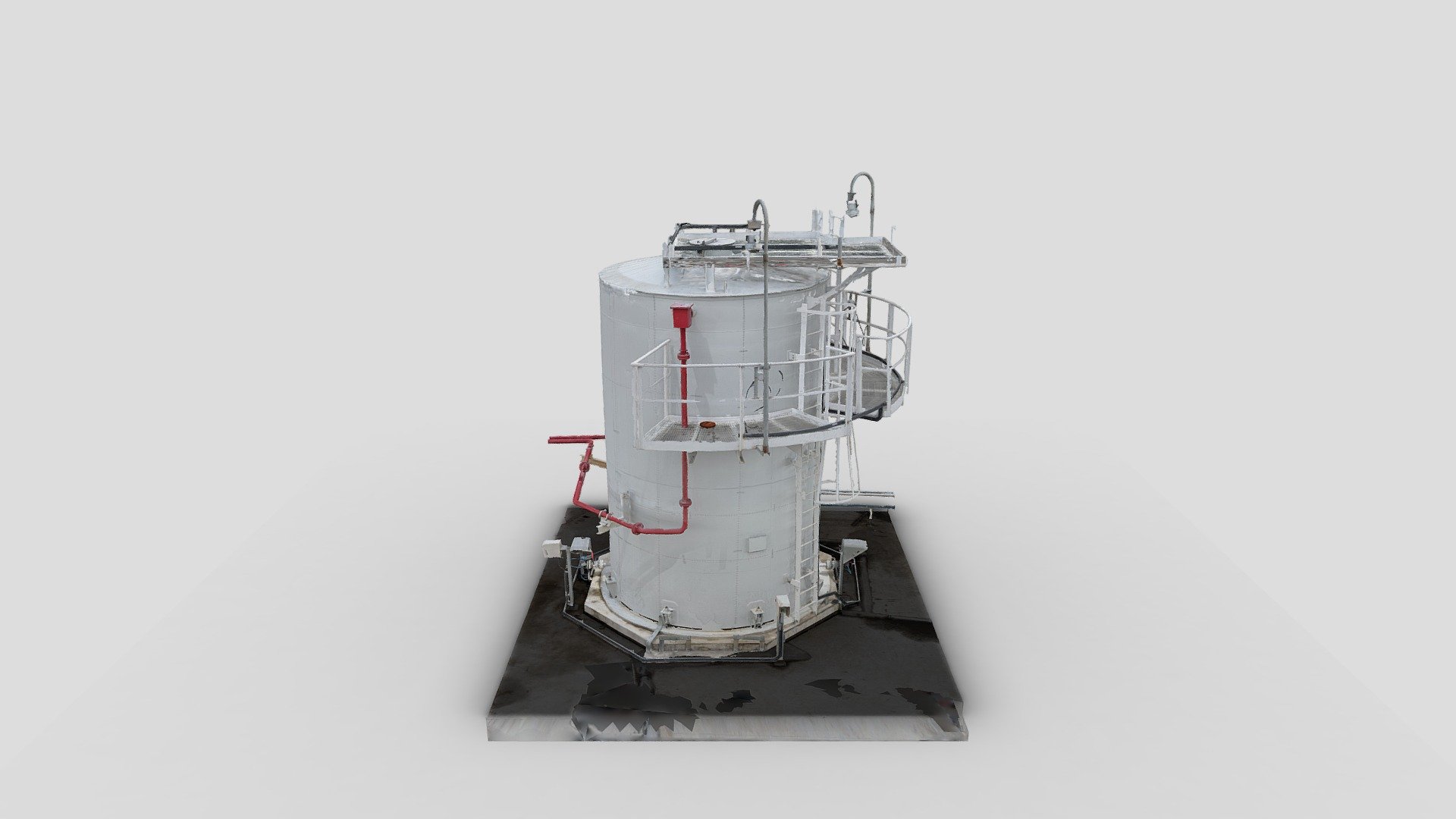 Diesel Tank_4 - 3D model by ujwalcholakkal2 [dc2ff44] - Sketchfab