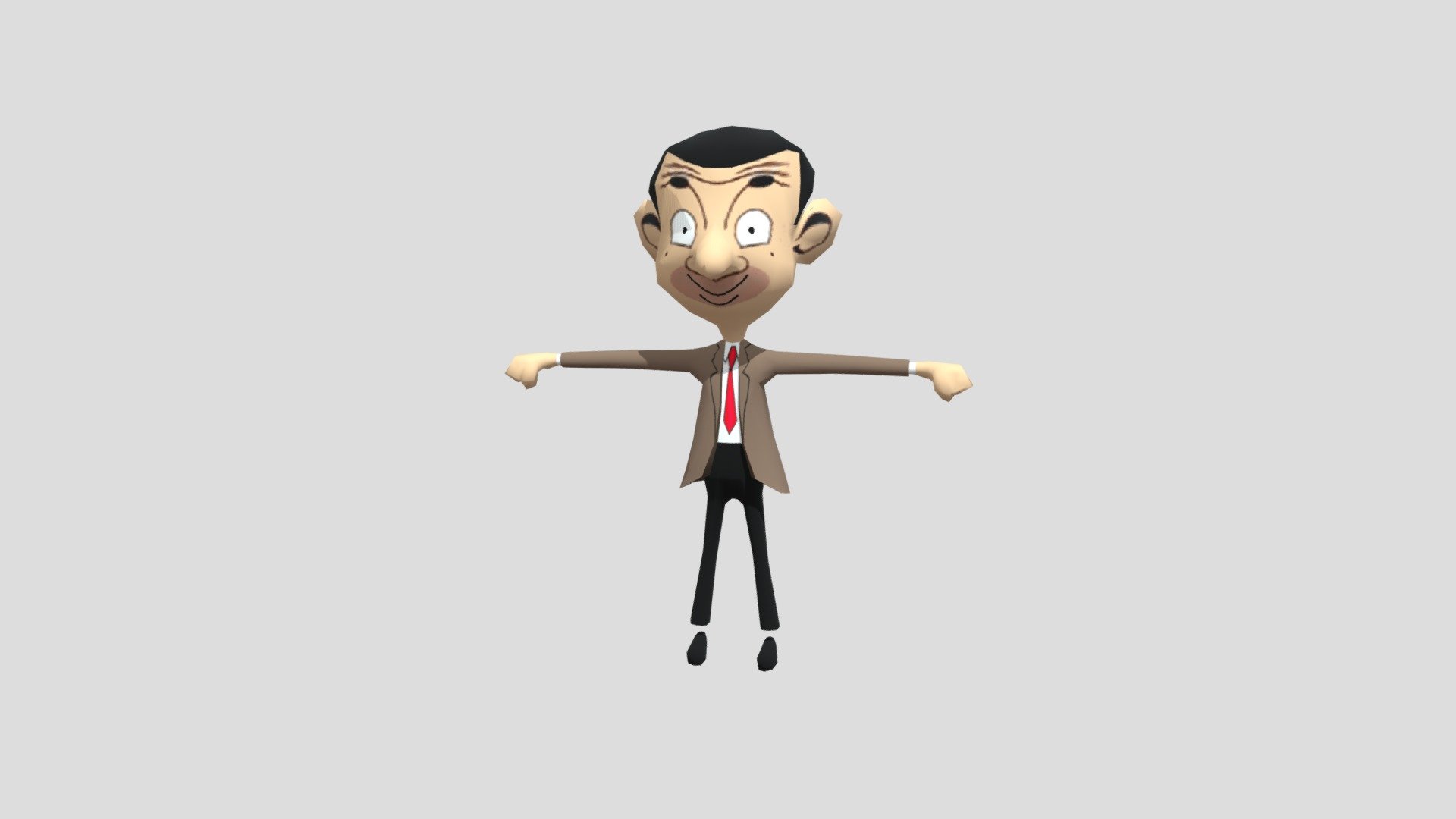 Revamped Mr Bean - 3D model by Gusifer719 (@Gusifer71) [dc336b1 ...