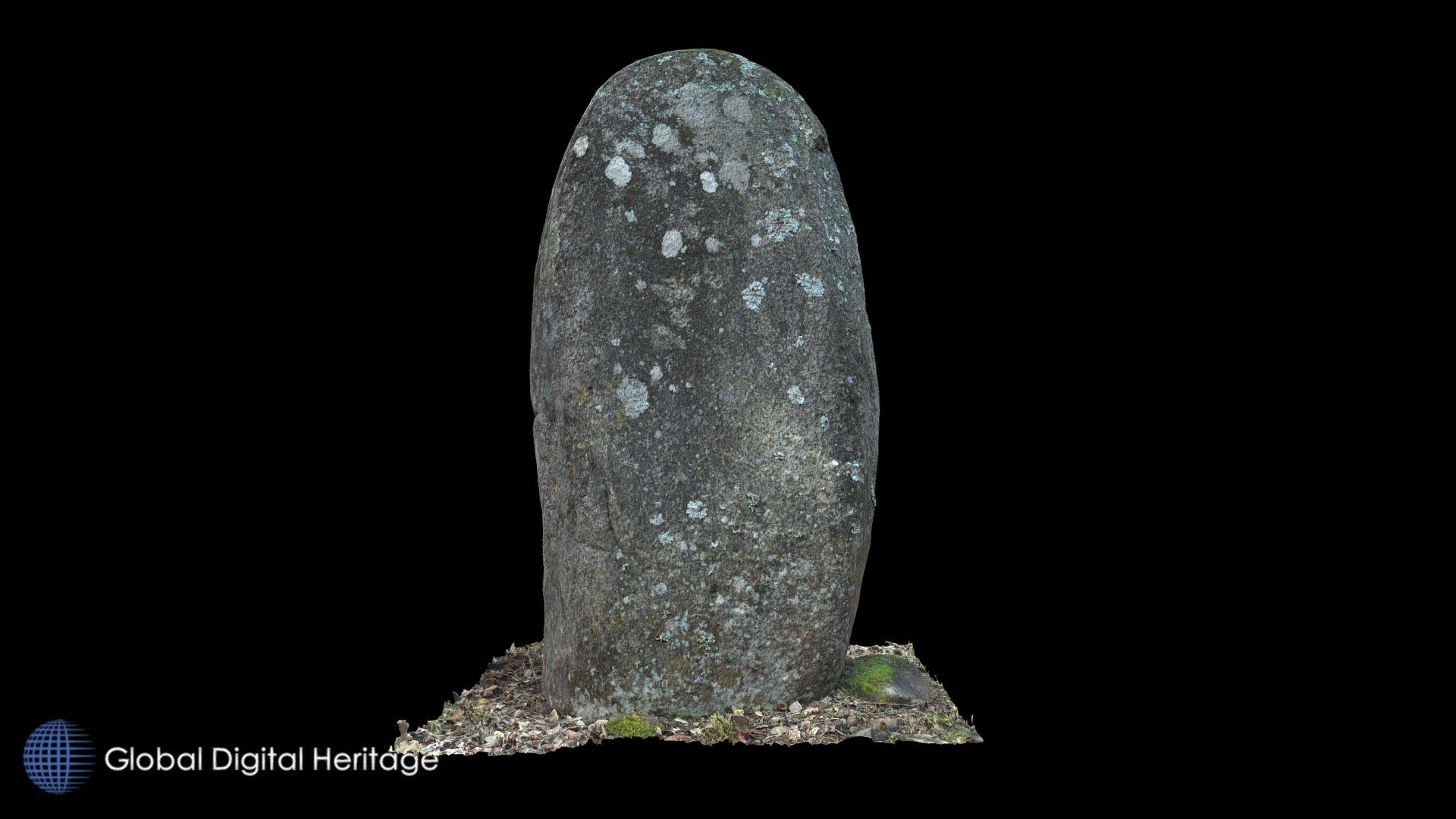Half-Moon Stone, Cromeleque da Portela de Mogos - Download Free 3D ...
