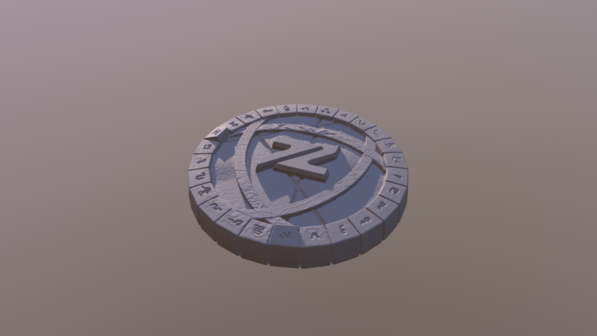 Amulet Design - 3D model by grystopher [dc34f21] - Sketchfab