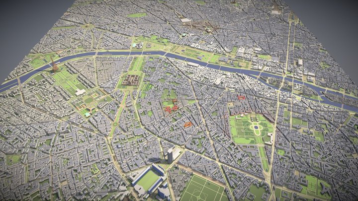 Paris 3D models - Sketchfab