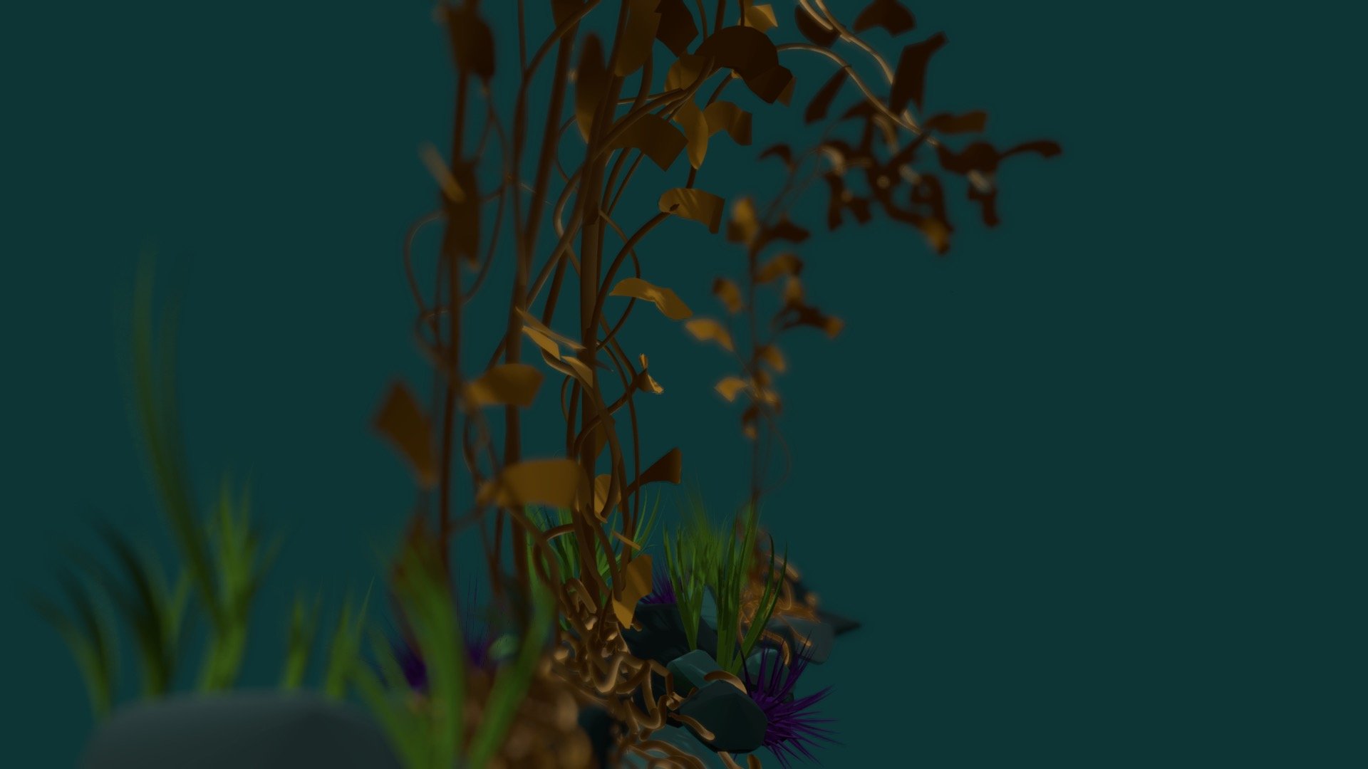 Kelp Forest Sketch - Download Free 3D model by Etribe [dc35b2d] - Sketchfab